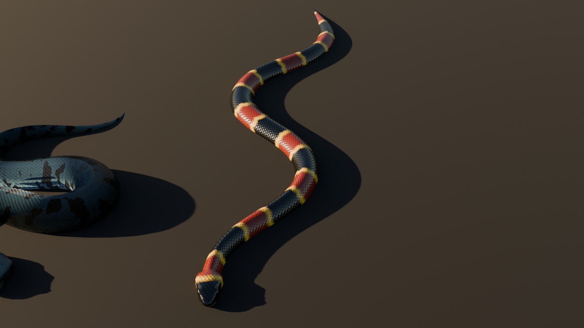 Animated Snake Pack 3D Model - TurboSquid 2233917