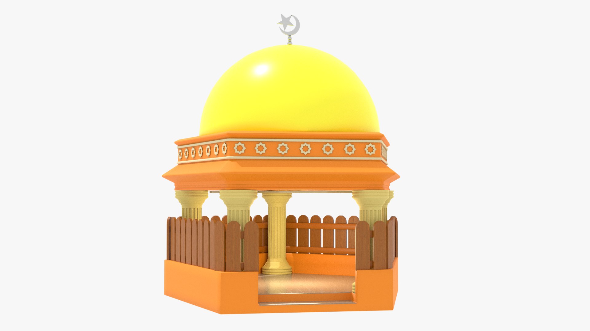 Free Mosque Animation 3D Model - TurboSquid 1592798