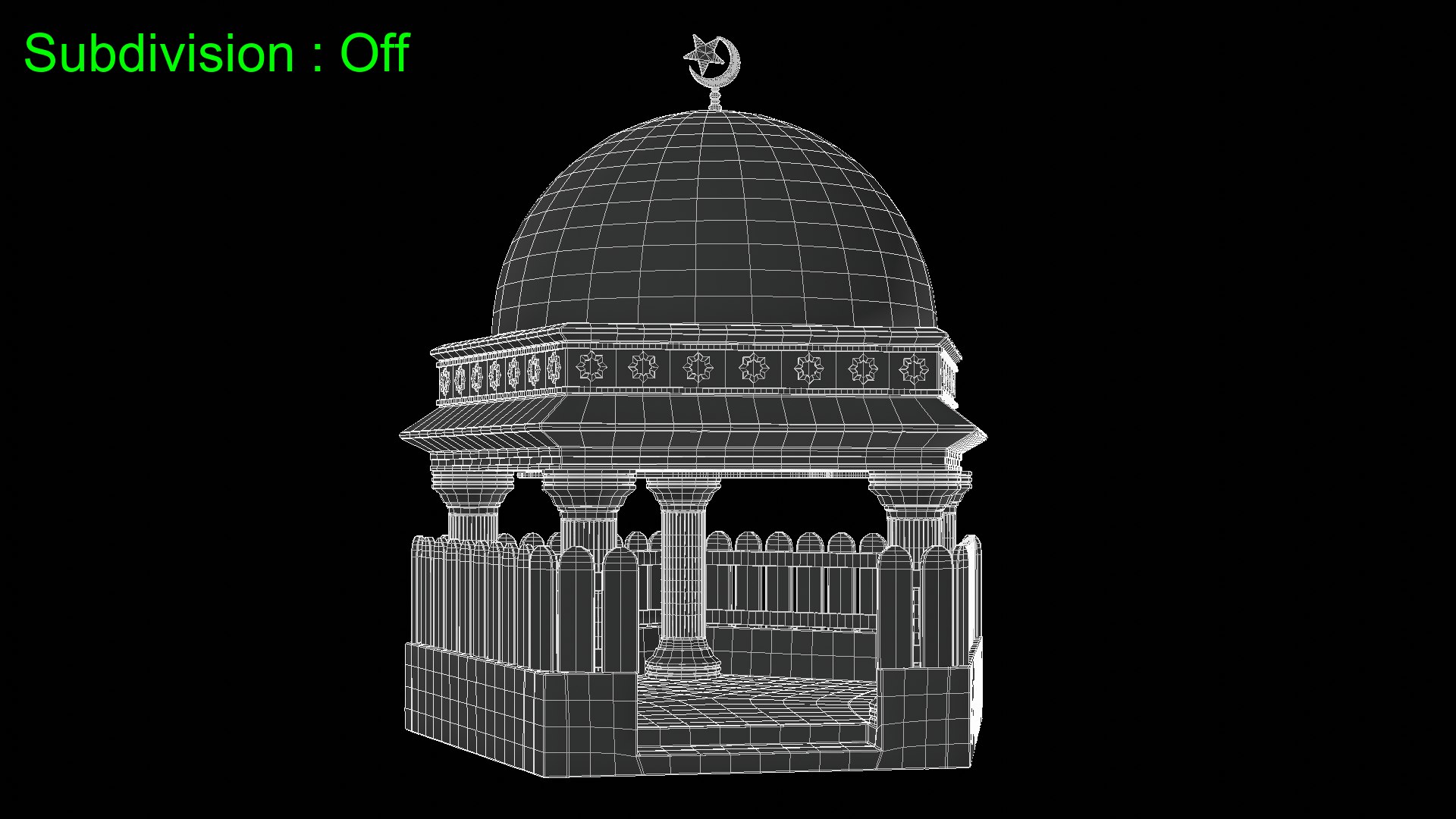 Free Mosque Animation 3D Model - TurboSquid 1592798