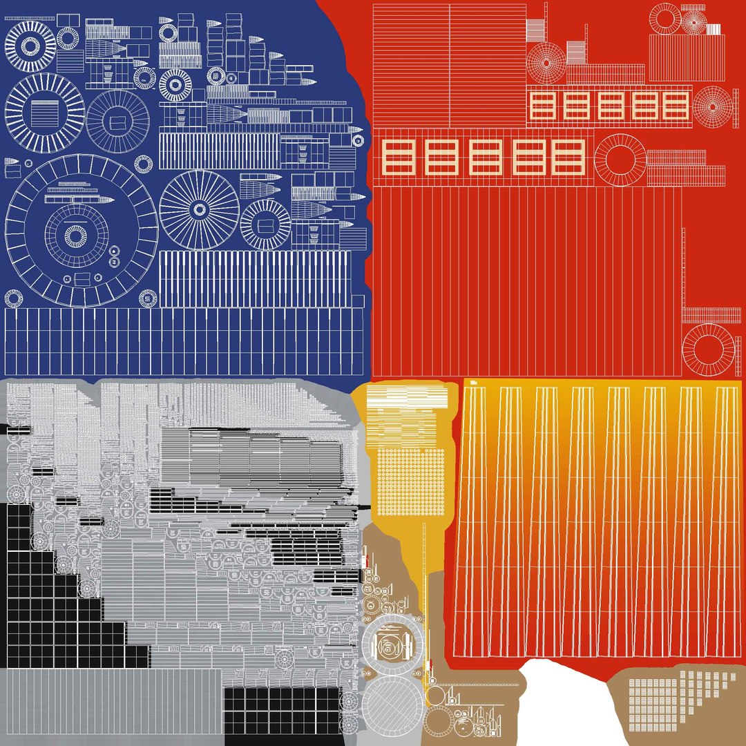 3D Rocket Carousel Amusement Park - TurboSquid 1185311