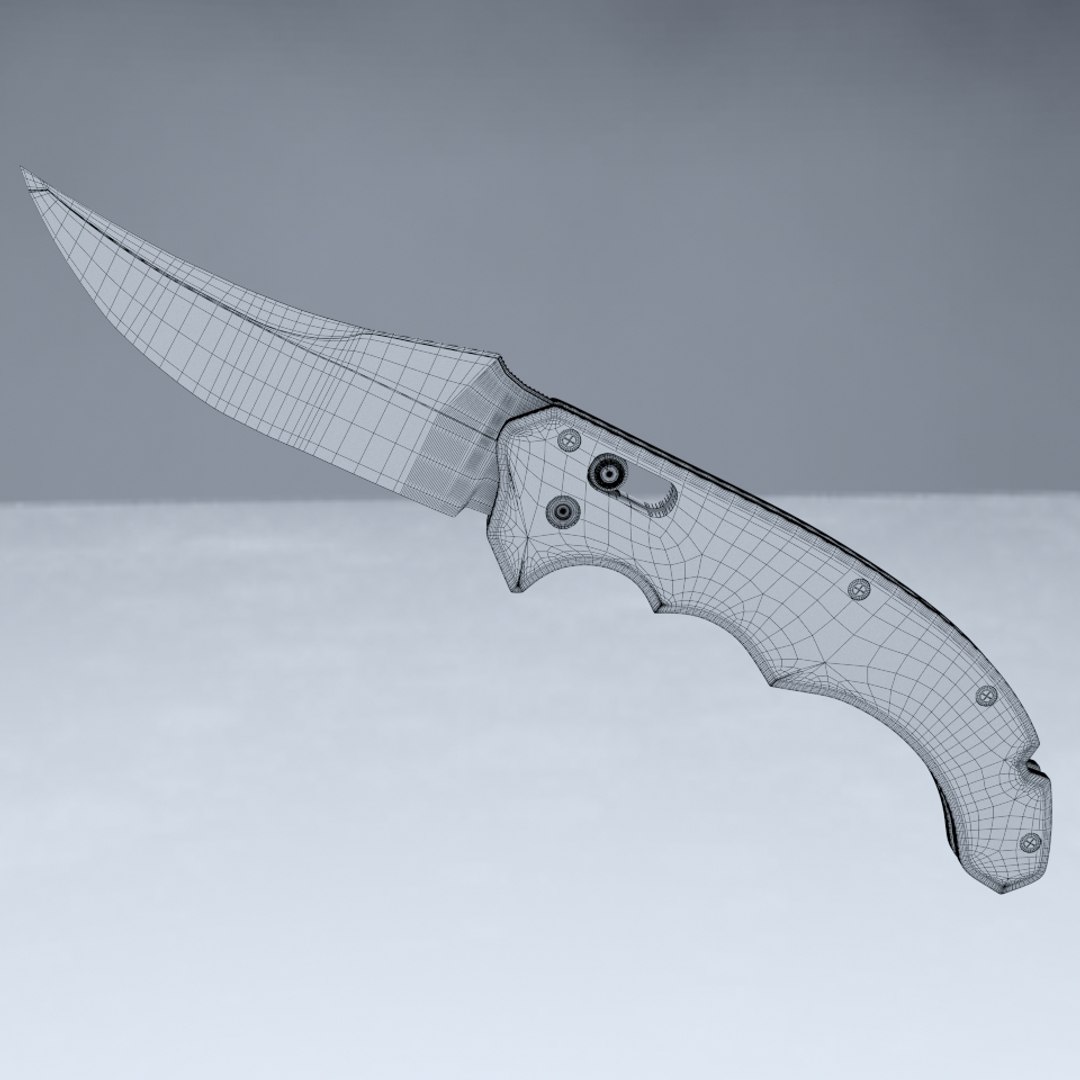 3d Knife Model