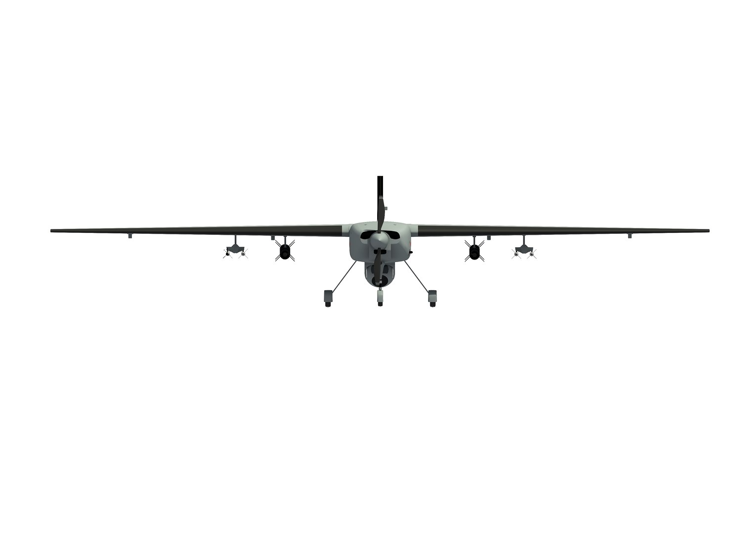 3D Vestel Karayel Uav - TurboSquid 1397062