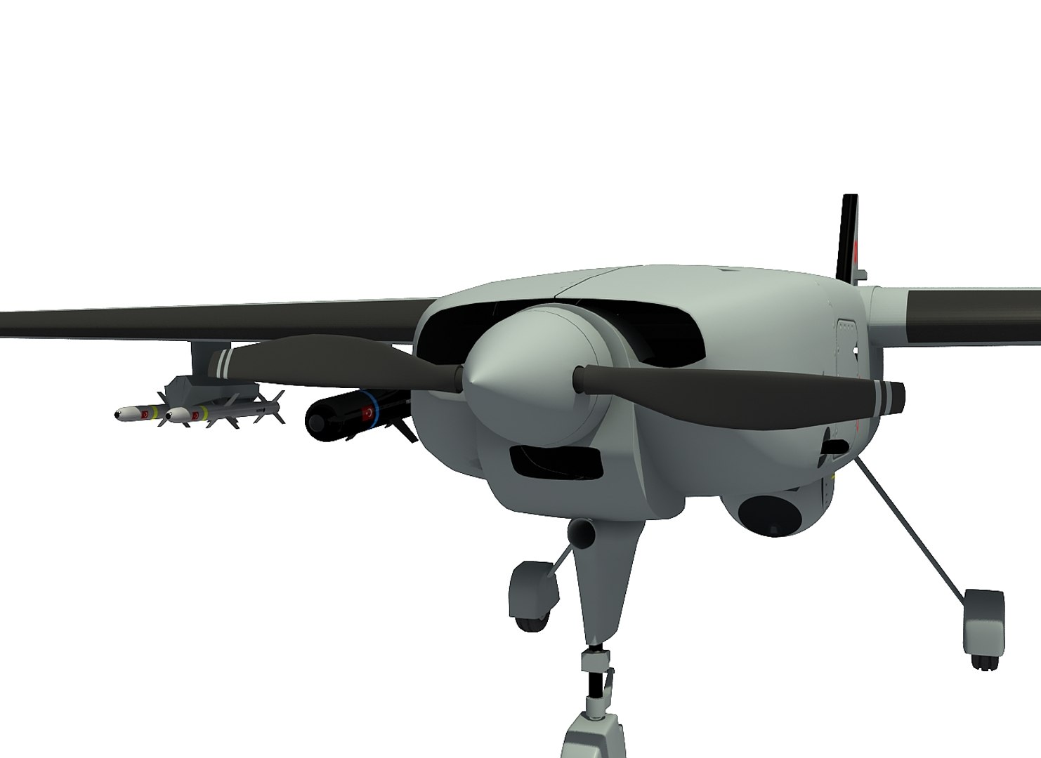 3D Vestel Karayel Uav - TurboSquid 1397062