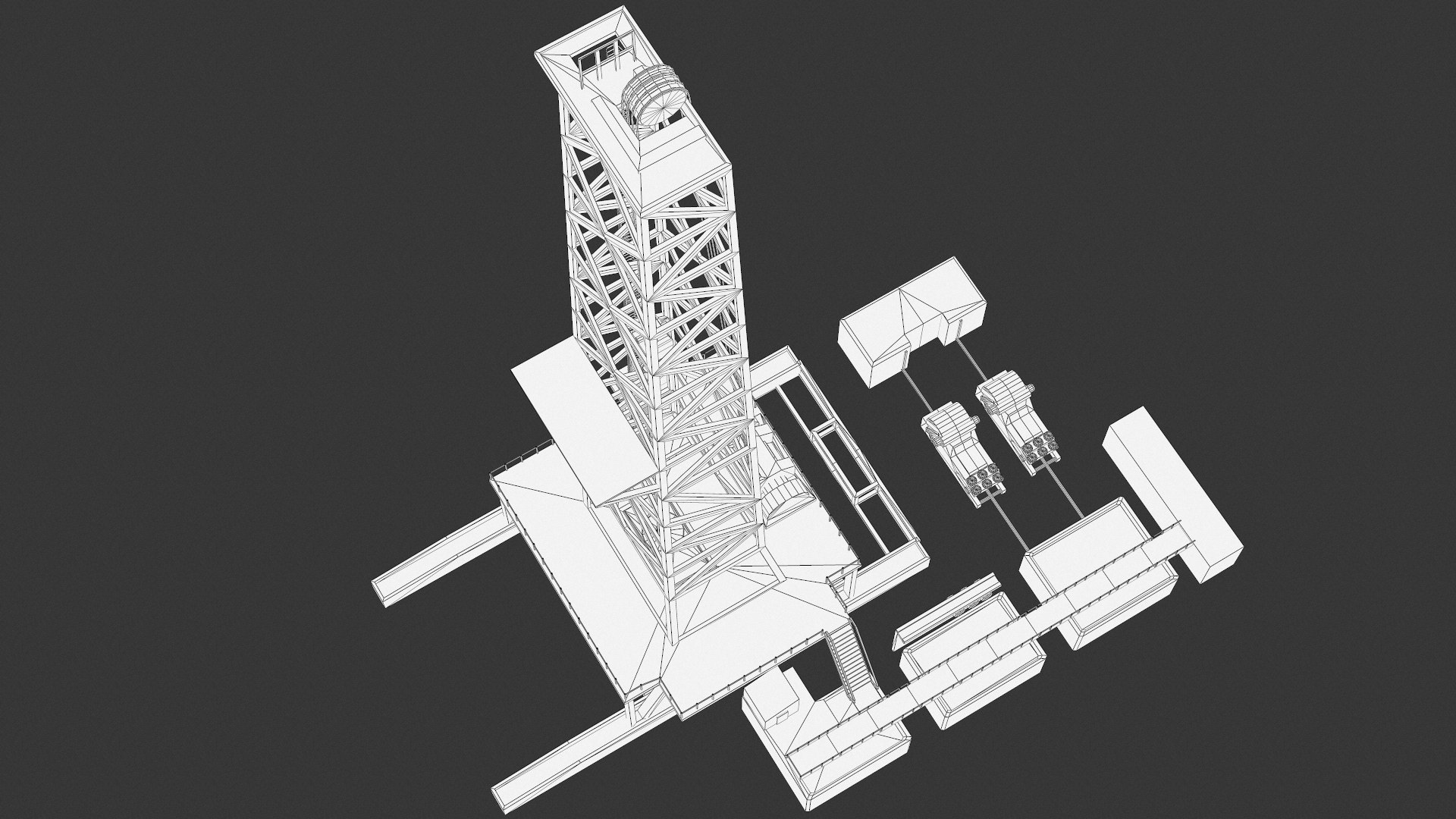 3D Model Drilling Rig - TurboSquid 1237706