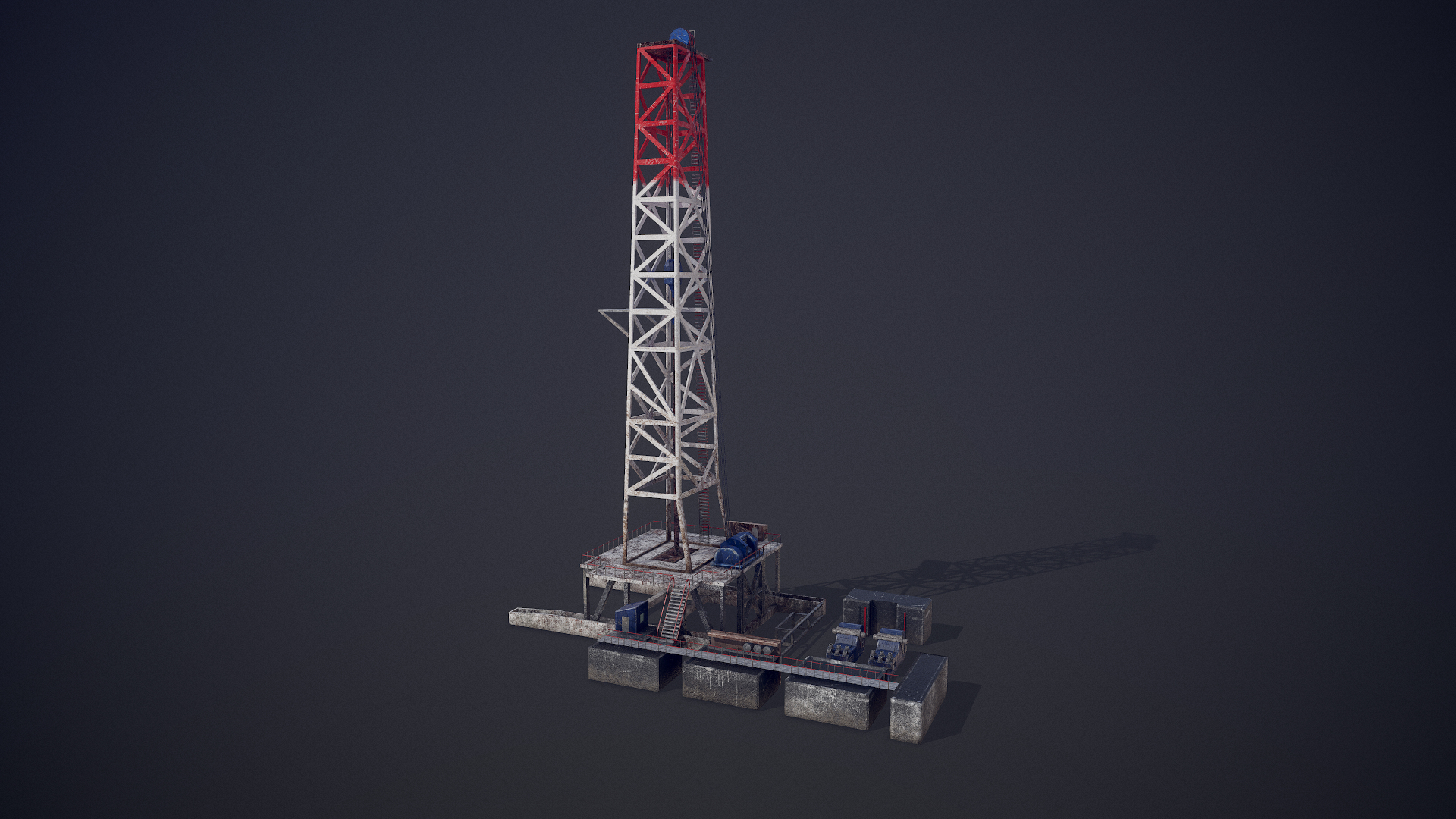 3D Model Drilling Rig - TurboSquid 1237706