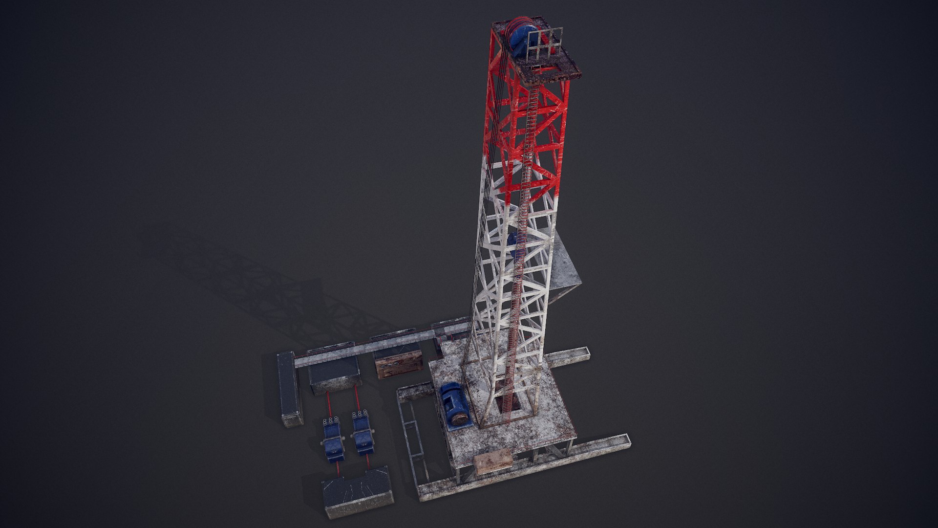 3D Model Drilling Rig - TurboSquid 1237706