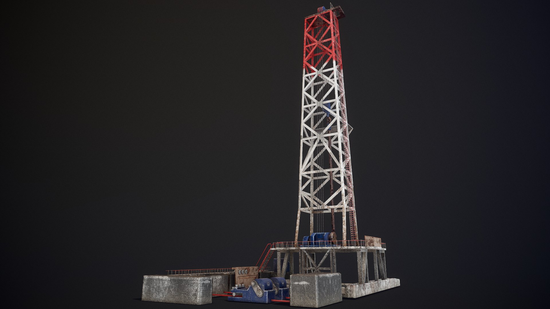 3D Model Drilling Rig - TurboSquid 1237706