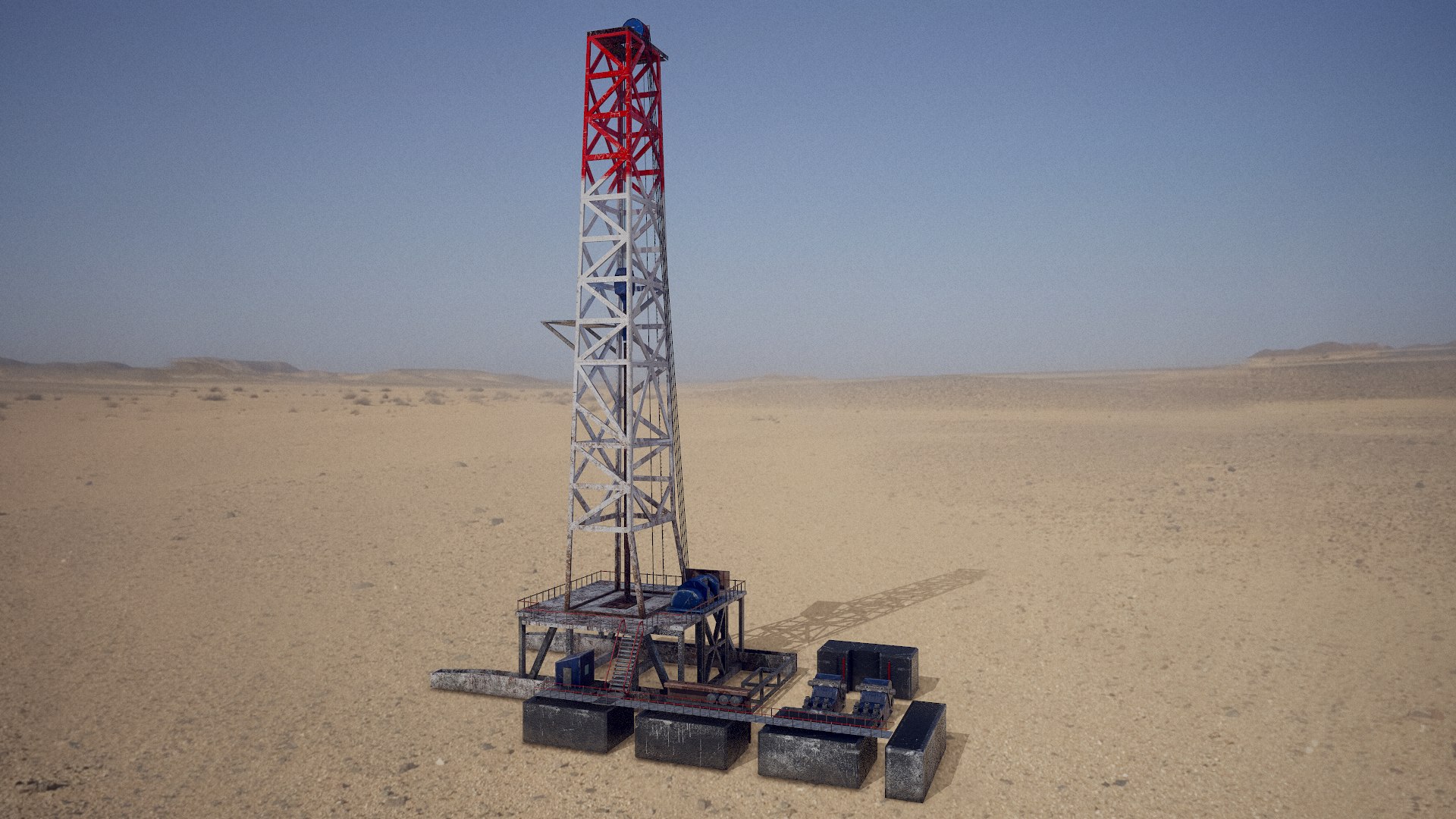 3D Model Drilling Rig - TurboSquid 1237706