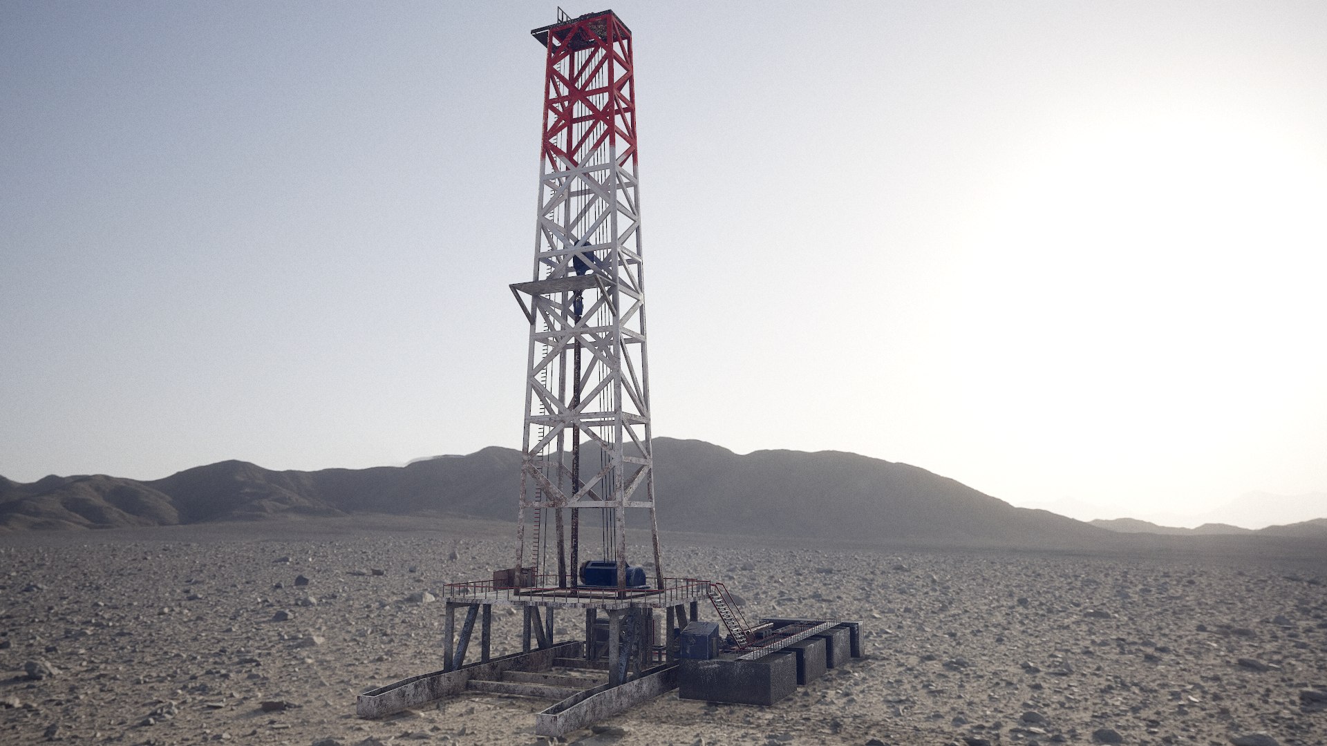 3D Model Drilling Rig - TurboSquid 1237706