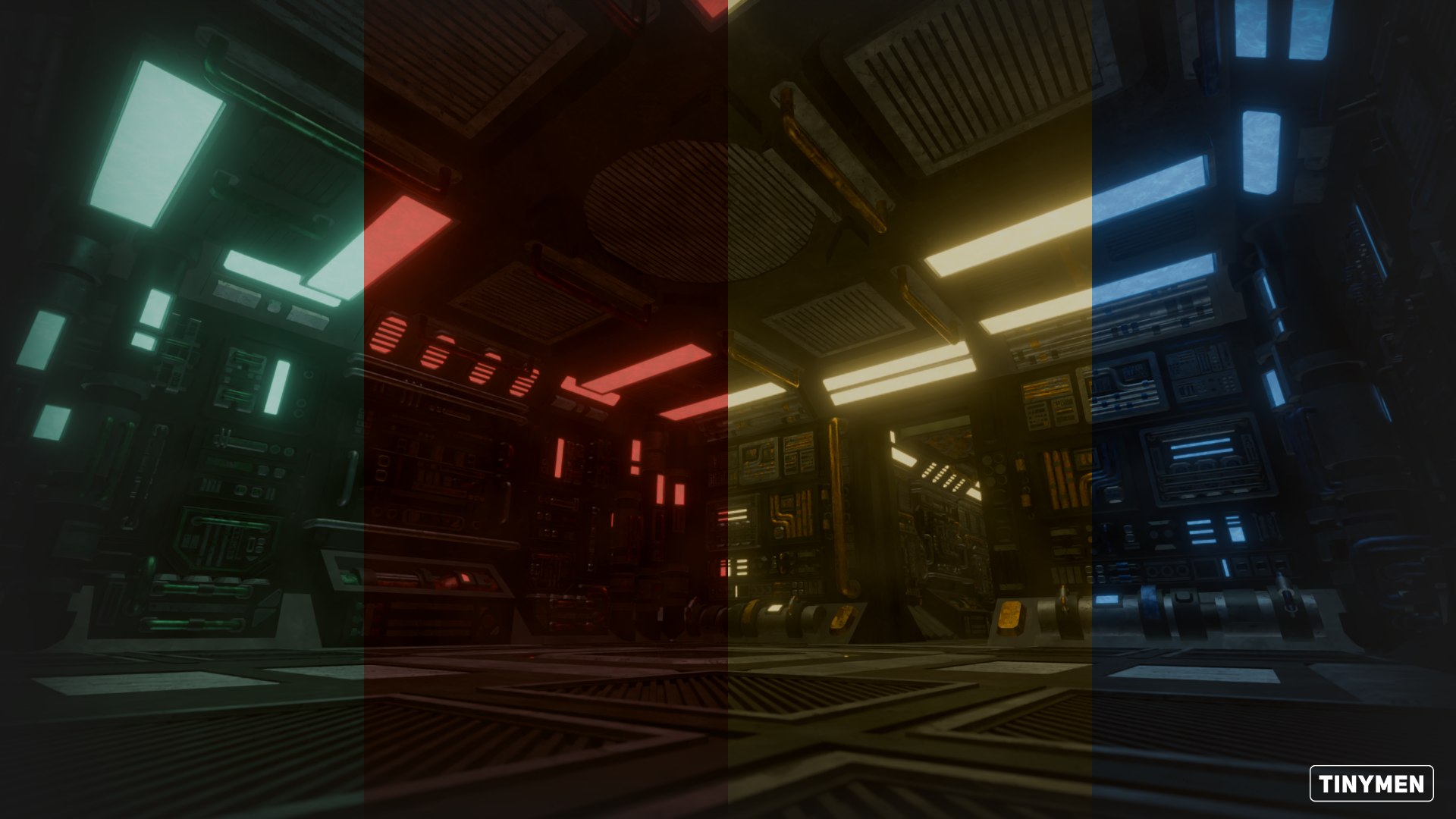 Asset Pack Vol 7 - Sci-Fi Modular Corridors Model - TurboSquid 2345770