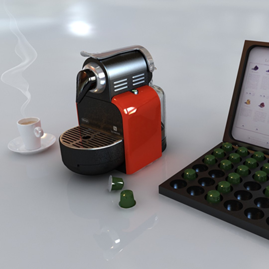 Nespresso Essenza En95 3d Model