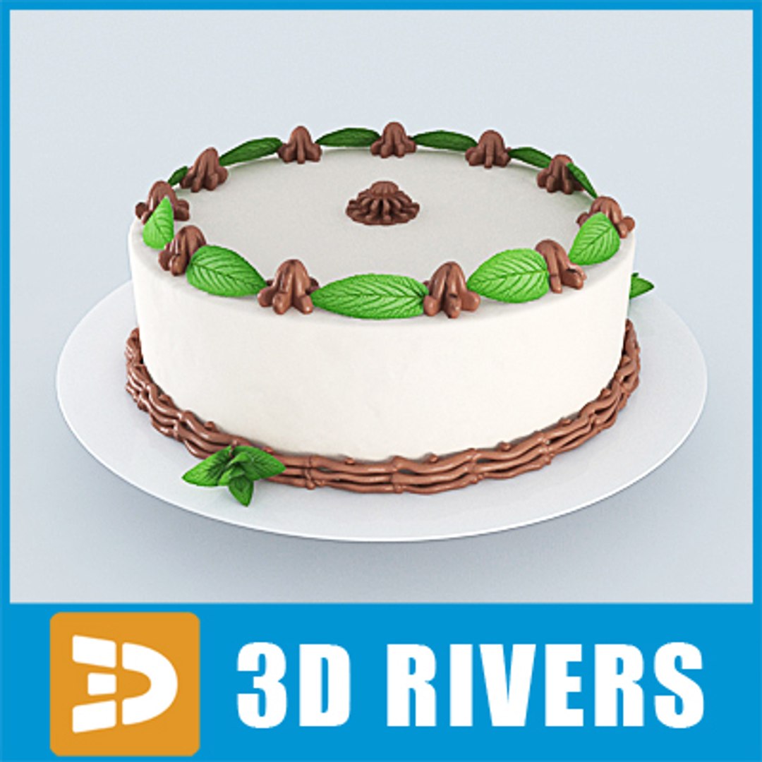 3d model cake bake 3dr114