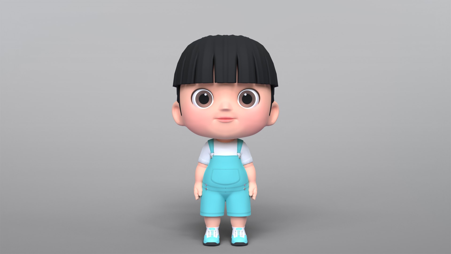 Jack Cartoon Baby Character 3D - TurboSquid 2181582