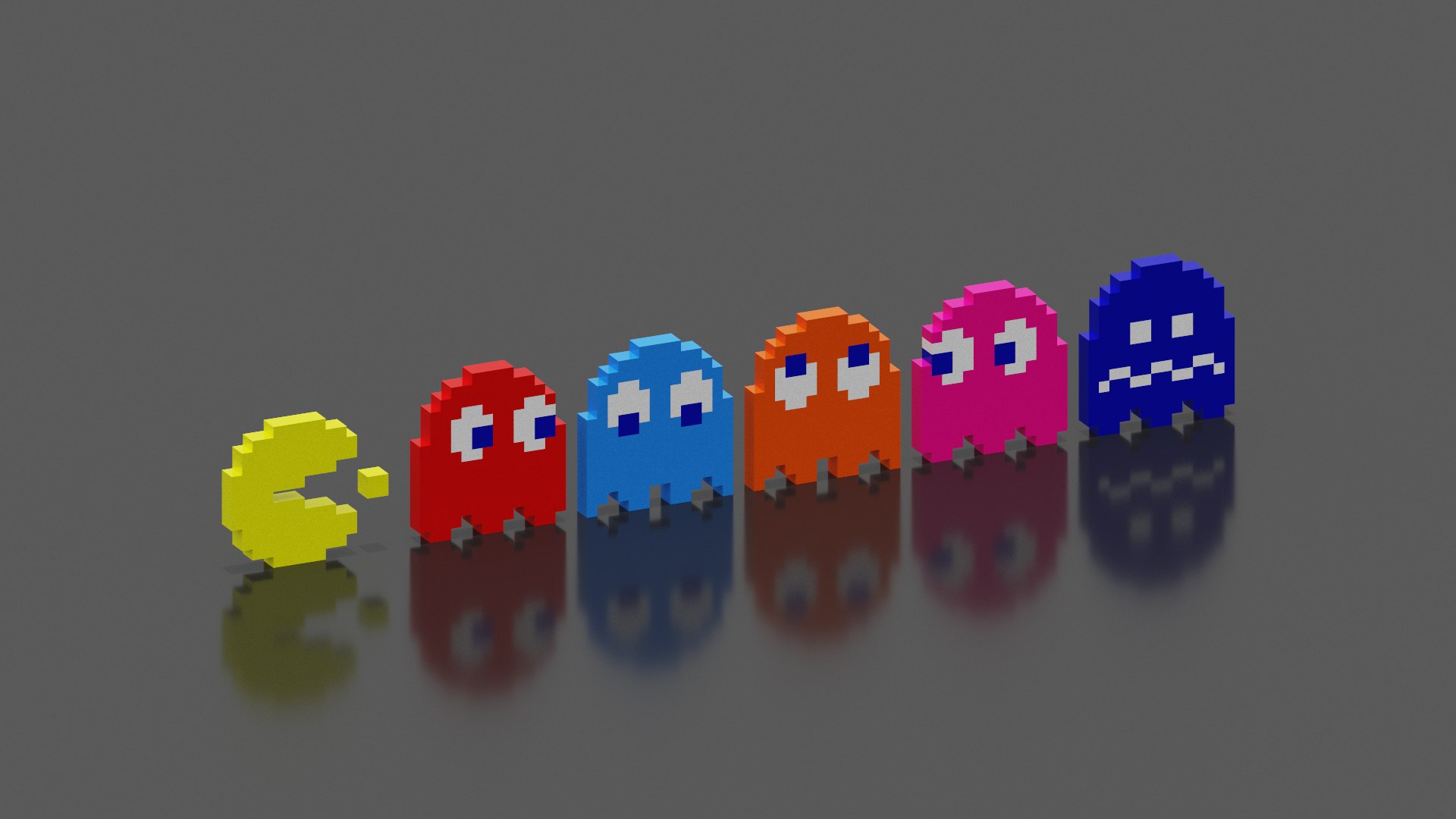 Pacman 3D 모델 - TurboSquid 2045050