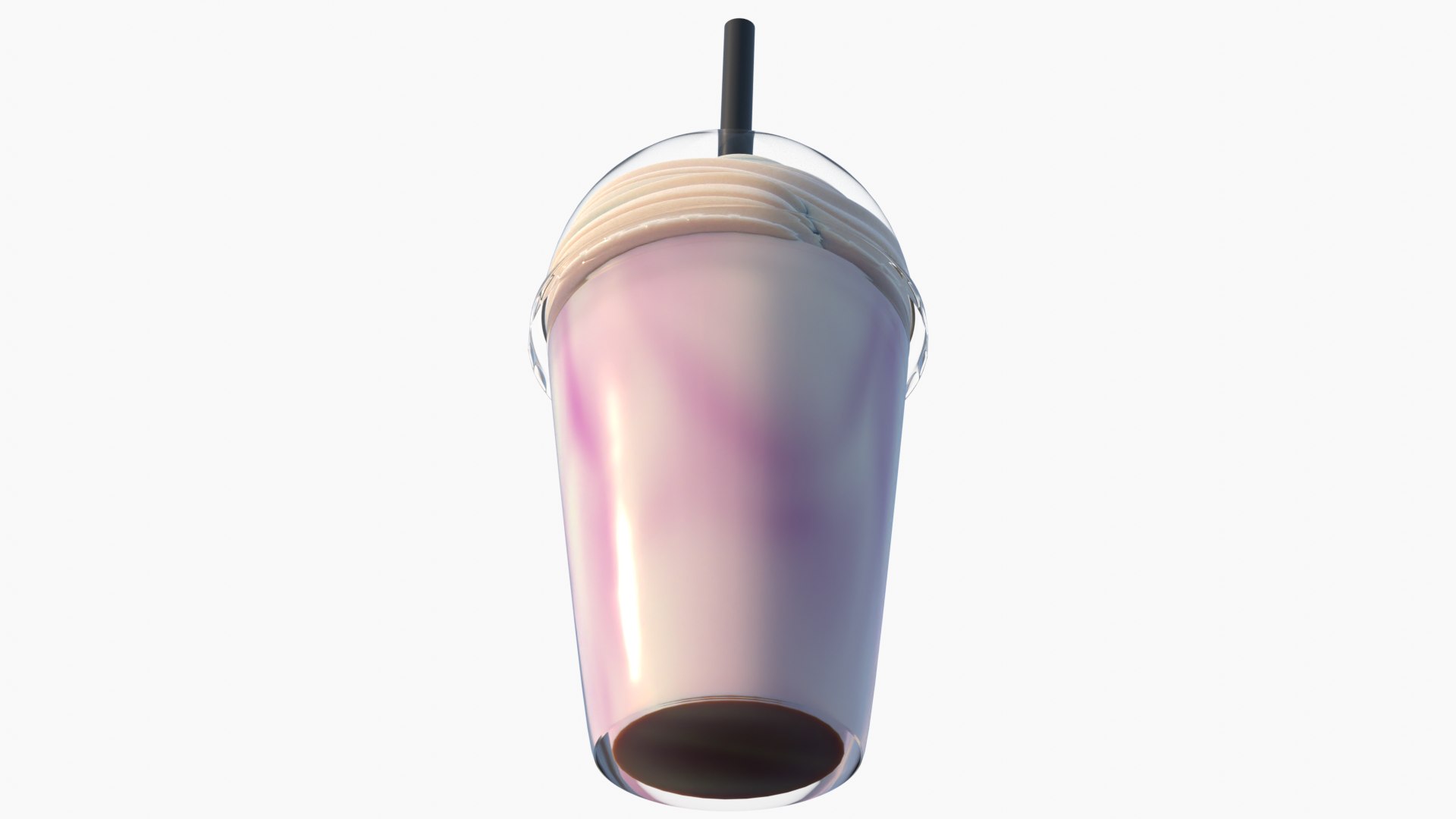 Strawberry Milkshake 3D Model - TurboSquid 2206512