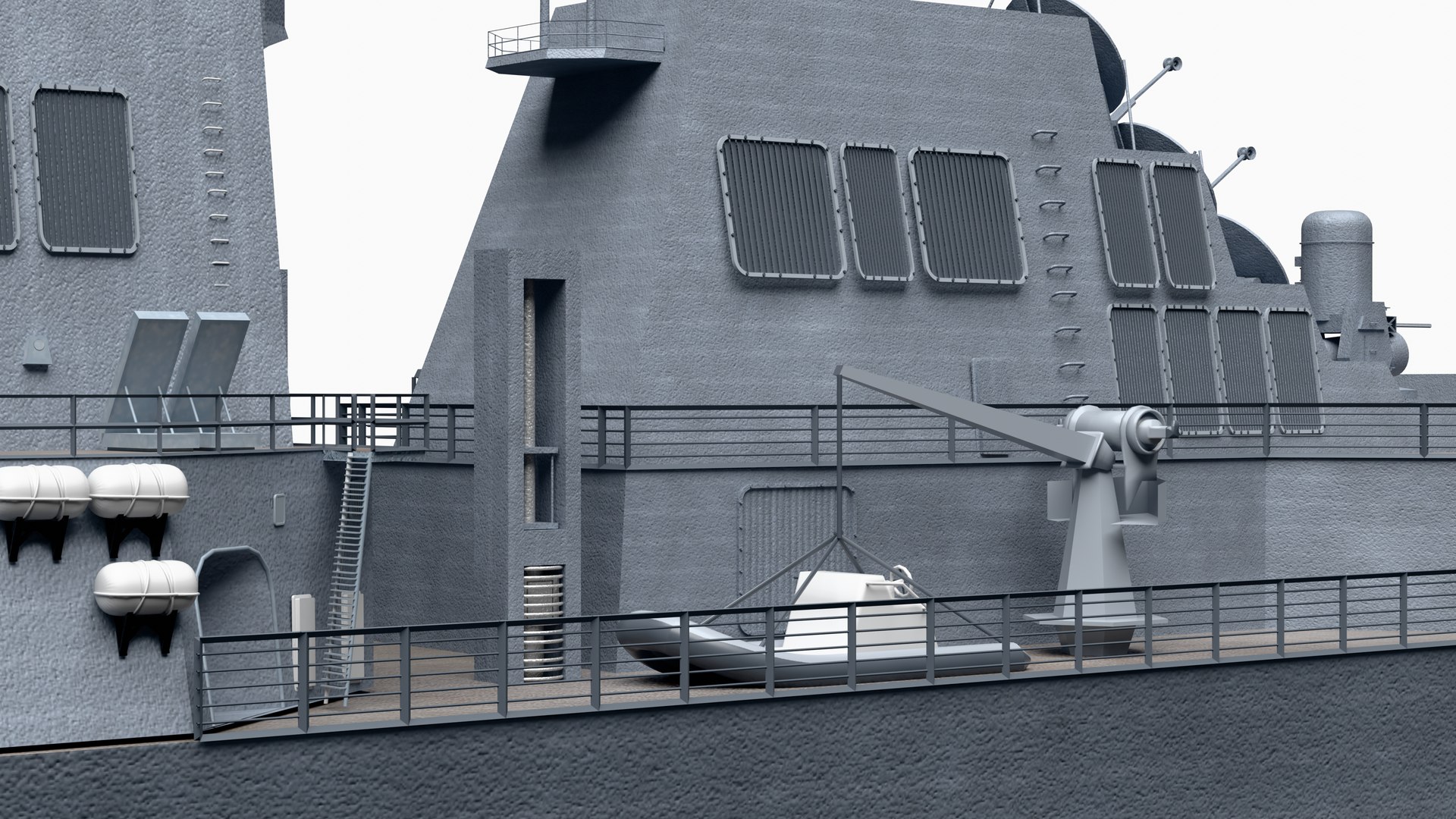 USS William P Lawrence DDG 110 3D Model - TurboSquid 2351697