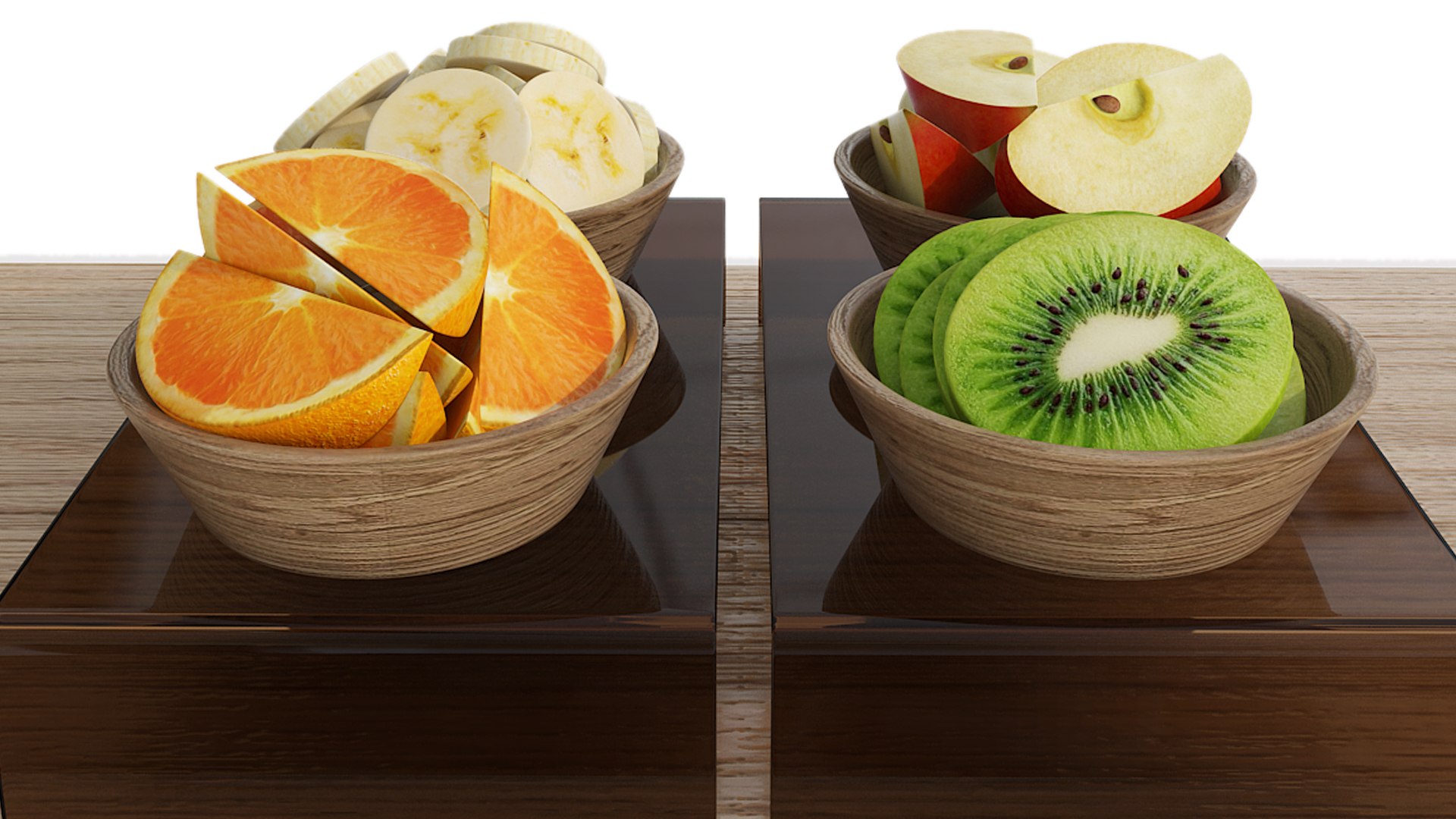 Fruit Berry Set 3D Model - TurboSquid 2248324