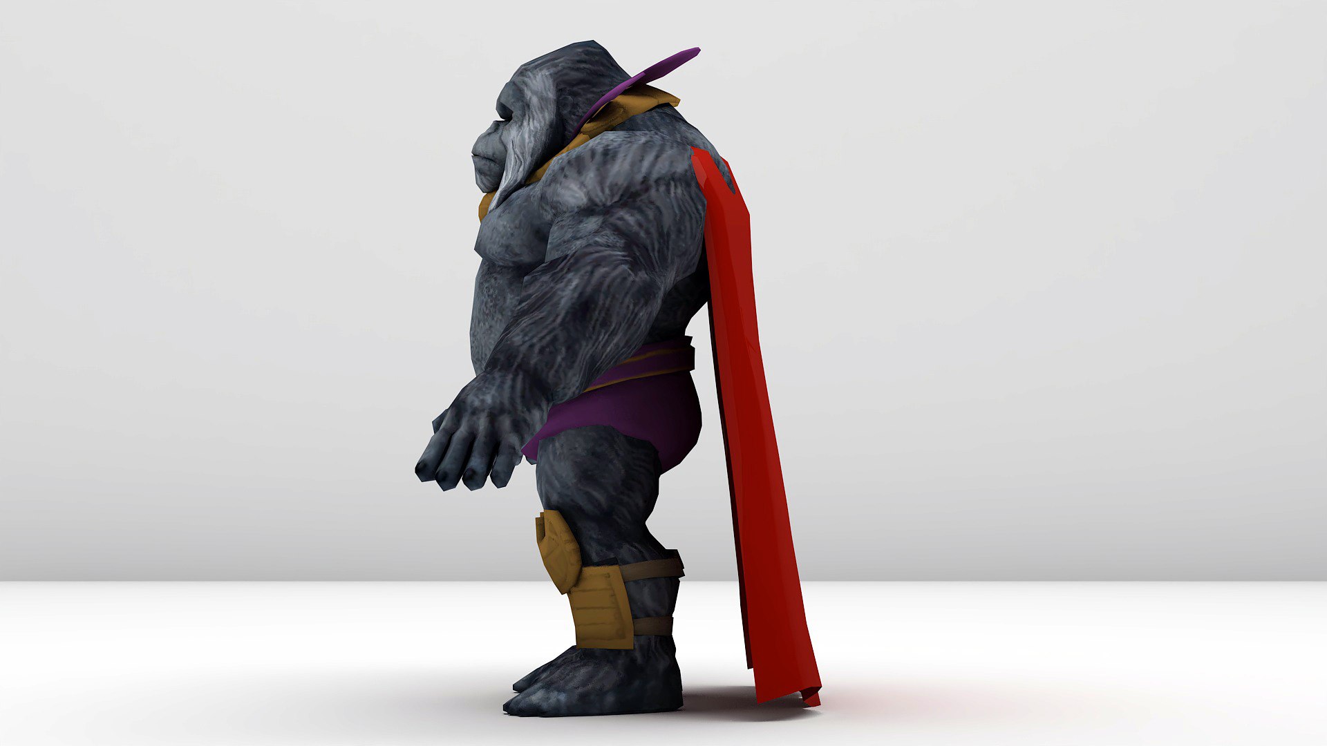 Gorilla Grodd 3D Model - TurboSquid 2179628