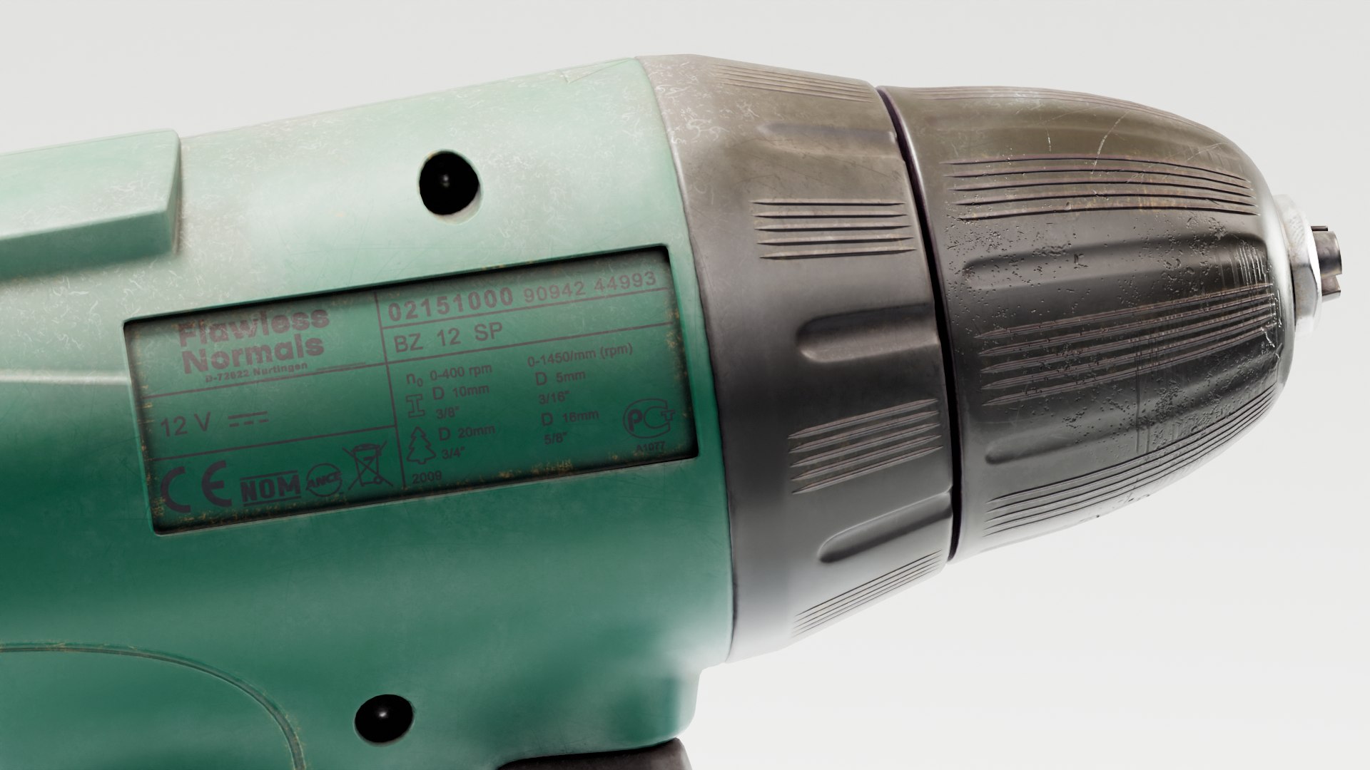 3D Cordless screwdriver industrial tool yk1 model - TurboSquid 1963168