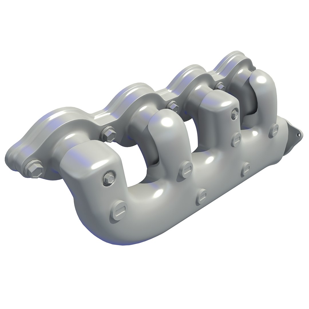3d Exhaust Manifolds Model