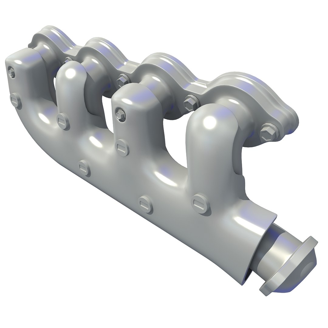 3d Exhaust Manifolds Model