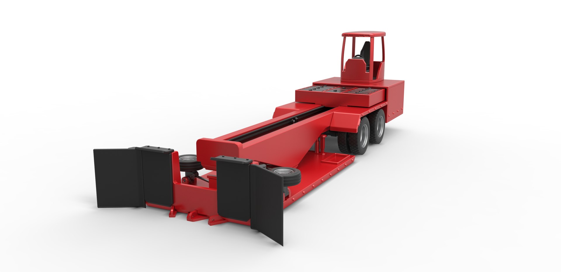 3D Diecast Tractor Pulling Sled Scale 1 To 25 - TurboSquid 1909054