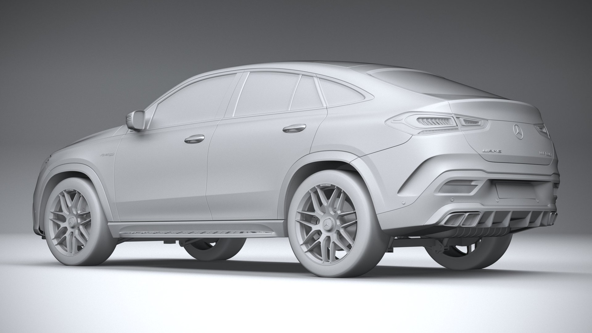 Mercedes-benz gle 63 3D model - TurboSquid 1515249