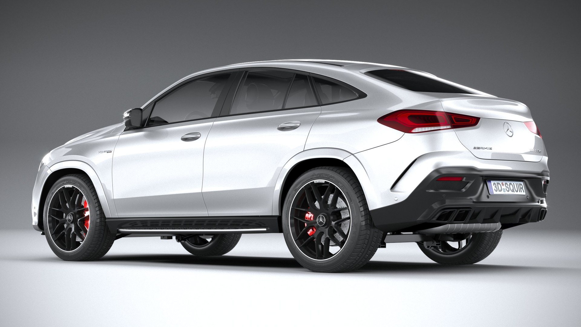 Mercedes-benz Gle 63 3D Model - TurboSquid 1515249