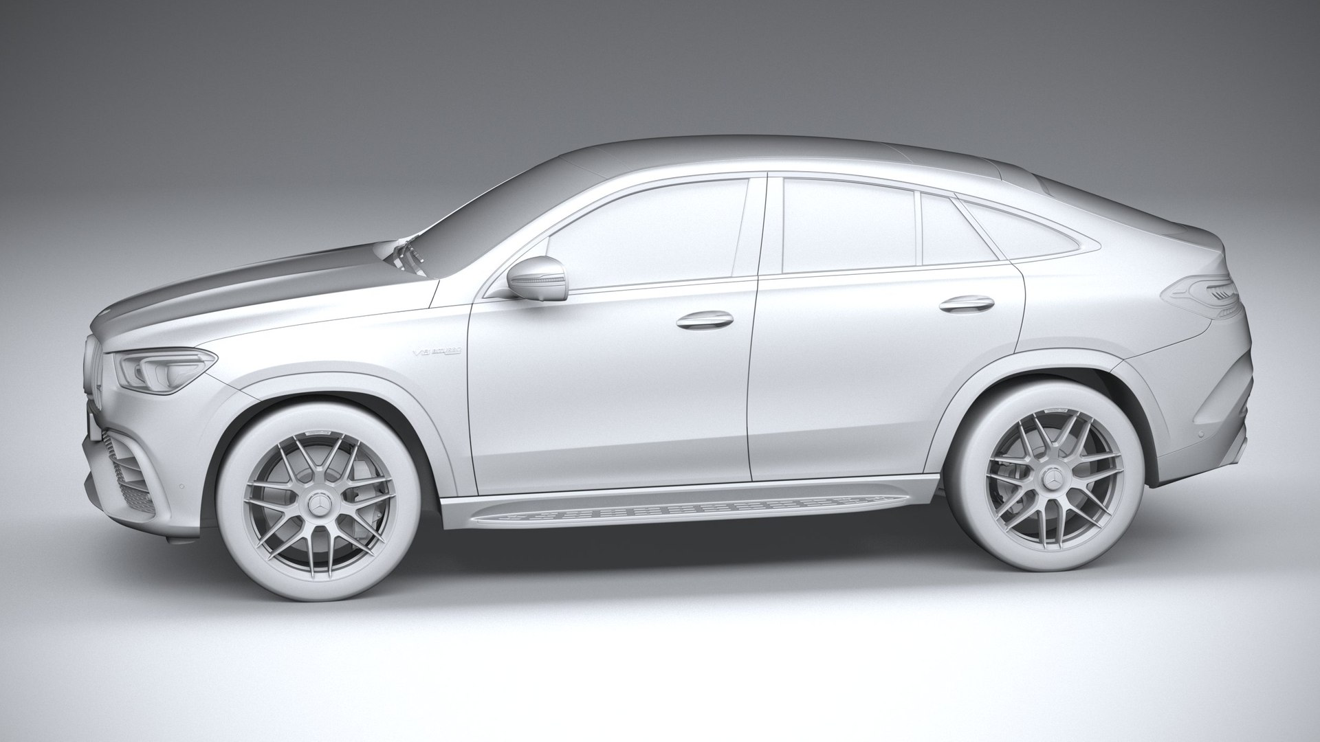 Mercedes-benz gle 63 3D model - TurboSquid 1515249