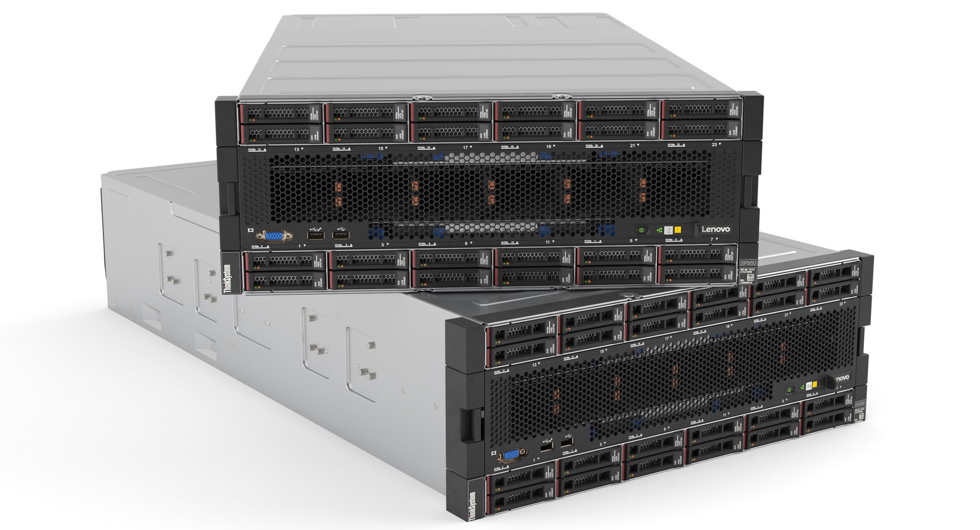 Lenovo ThinkSystem SR950 3D Model - TurboSquid 1737488