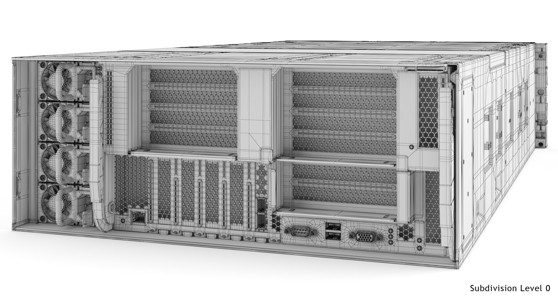 Lenovo ThinkSystem SR950 3D model - TurboSquid 1737488
