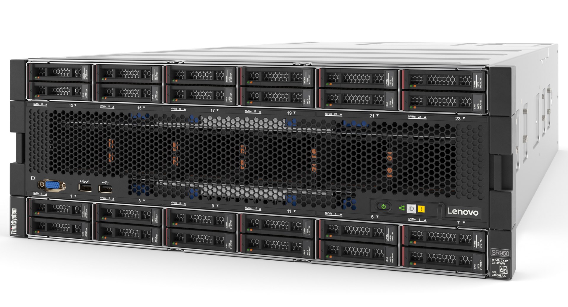 Lenovo ThinkSystem SR950 3D model - TurboSquid 1737488