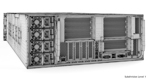 Lenovo ThinkSystem SR950 3D model - TurboSquid 1737488