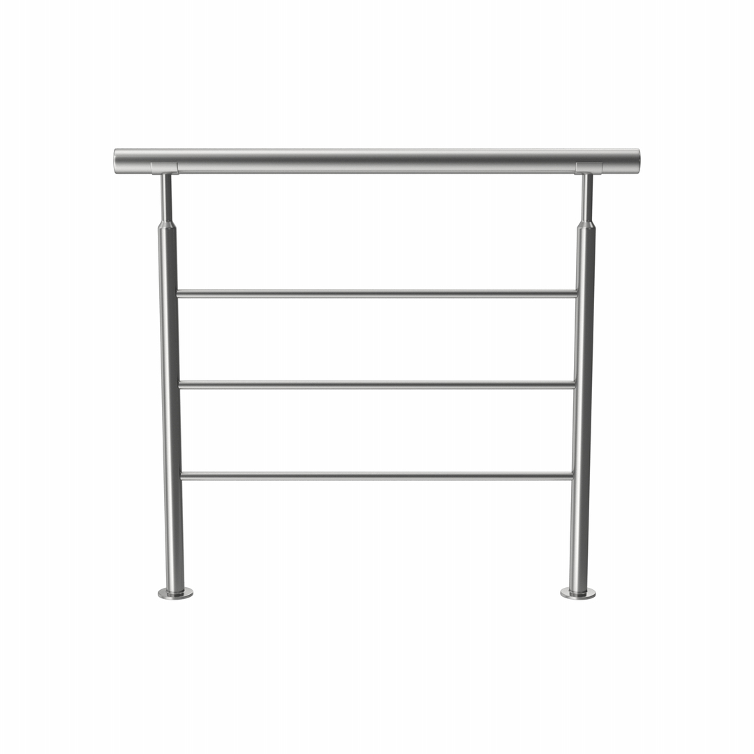 Iron Stair Railing 3D - TurboSquid 2214187