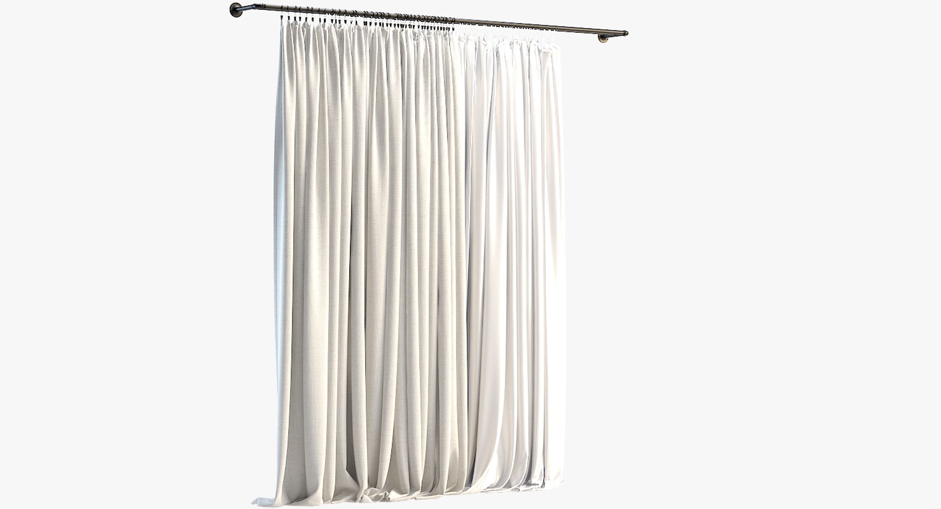 Curtain 3d Obj