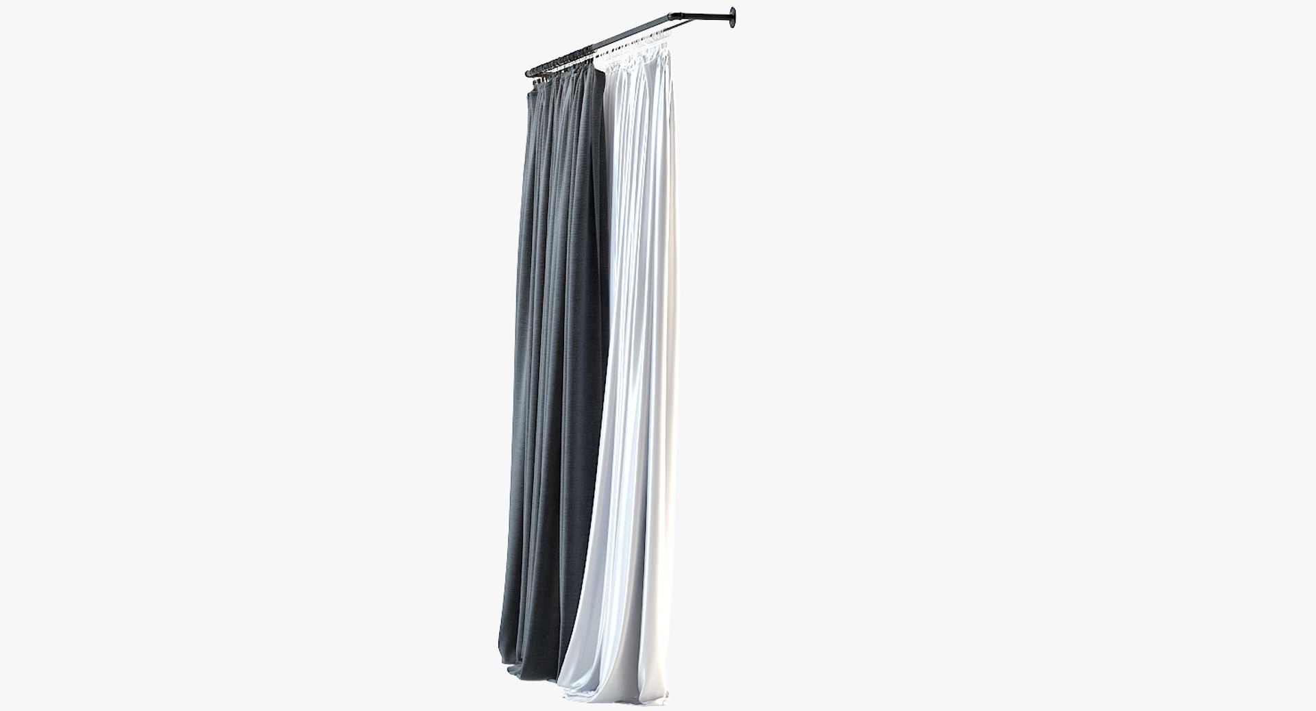 Curtain 3d Obj