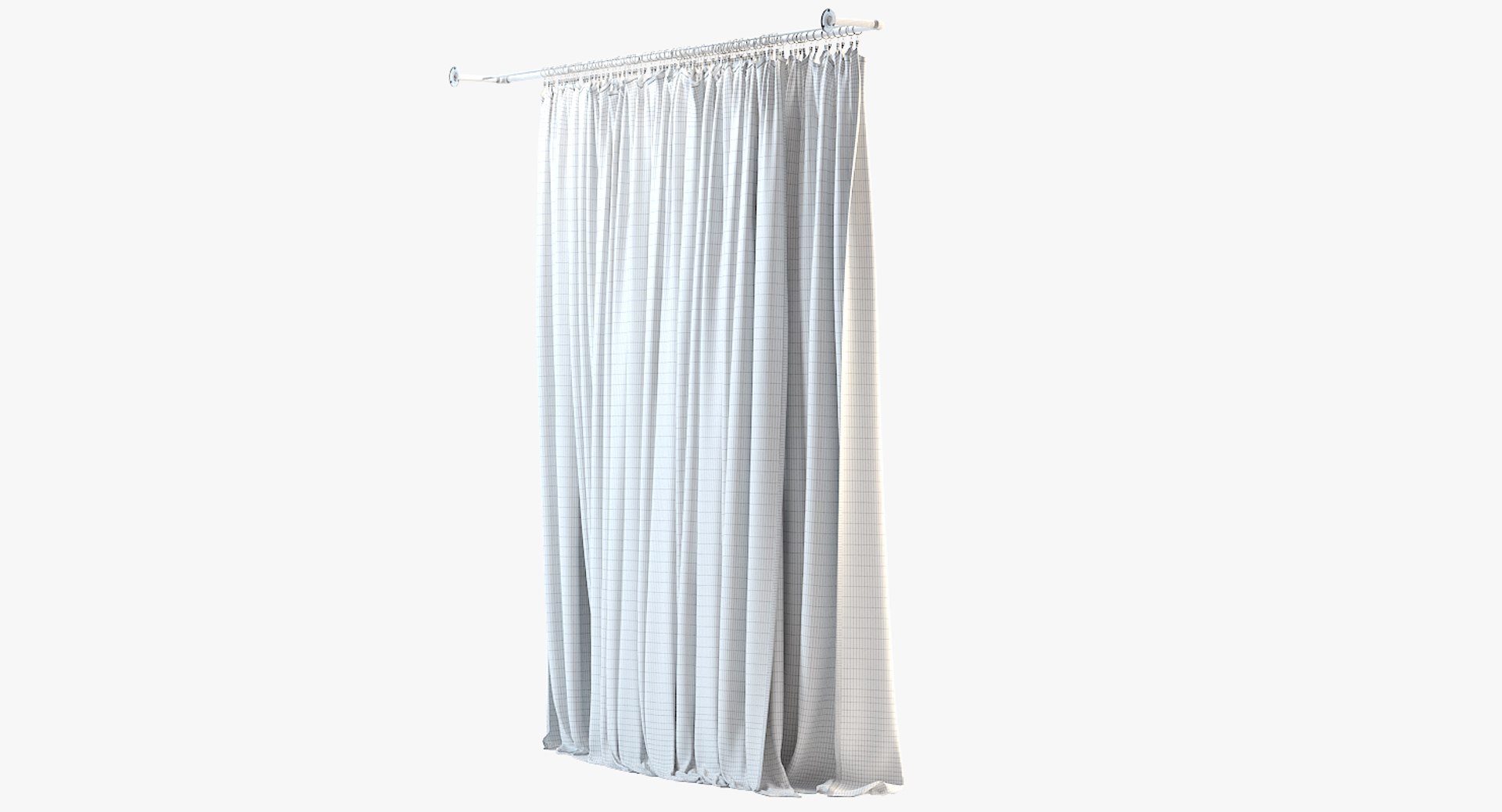 Curtain 3d Obj