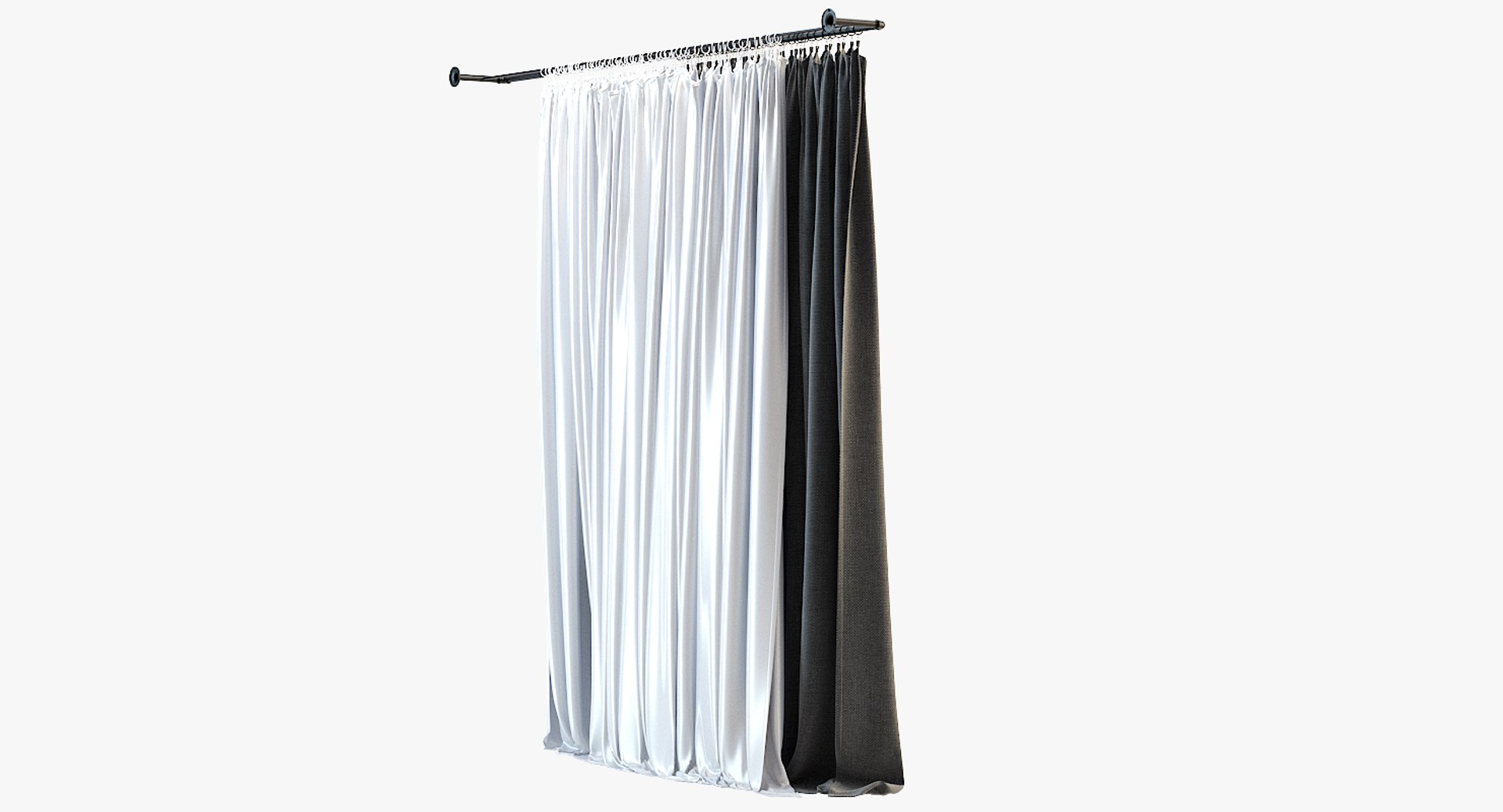 Curtain 3d Obj