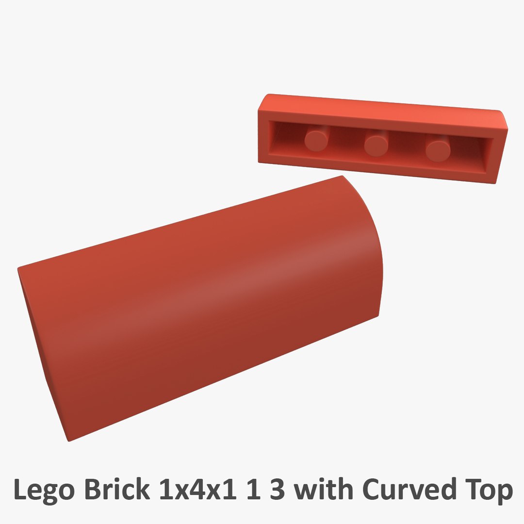 lego bricks - 1x16 3d model