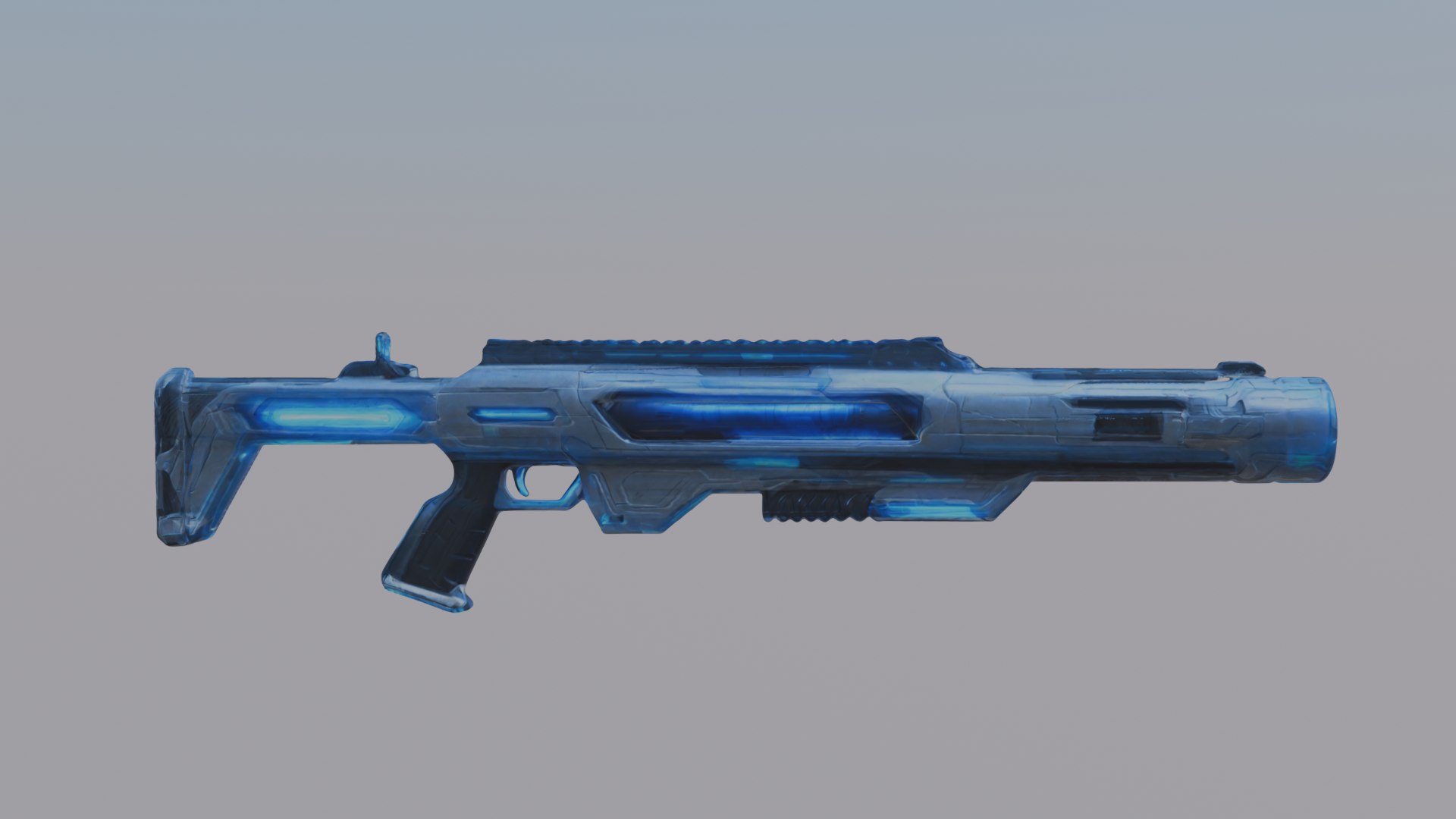 3D Futuristic Sci-fi Energy Rifle 2 - TurboSquid 2319183