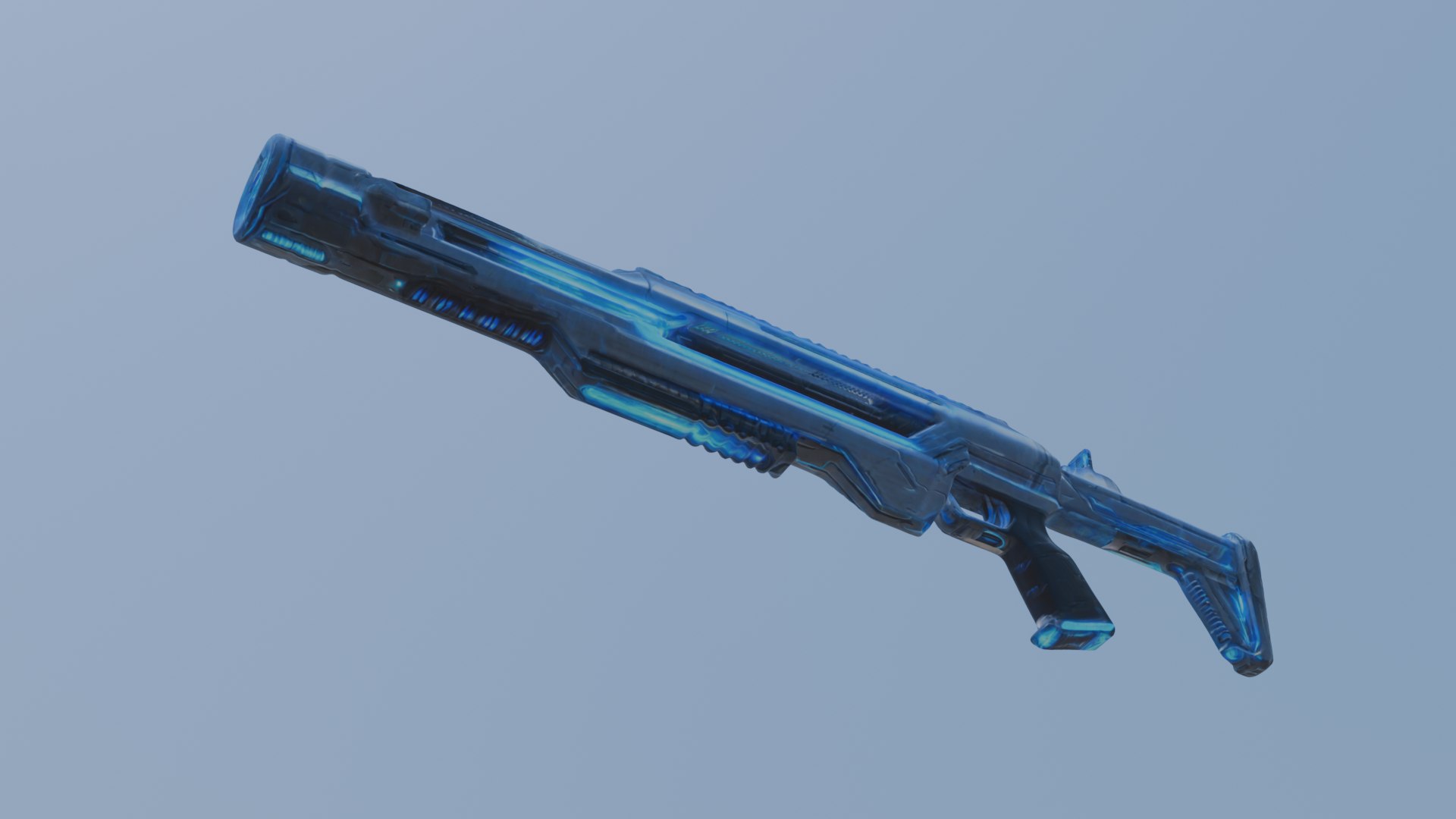 3D Futuristic Sci-fi Energy Rifle 2 - TurboSquid 2319183