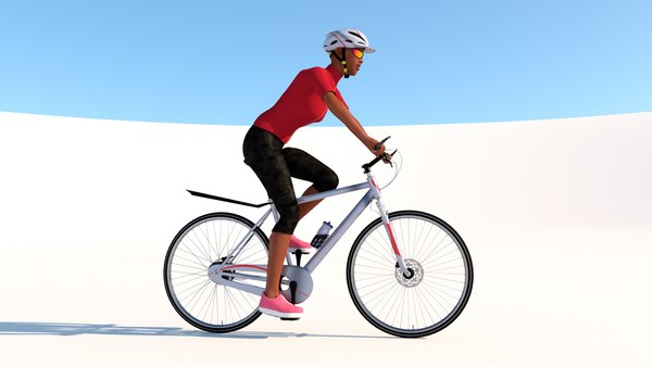 Cycling animation stationary 3D model - TurboSquid 1702334