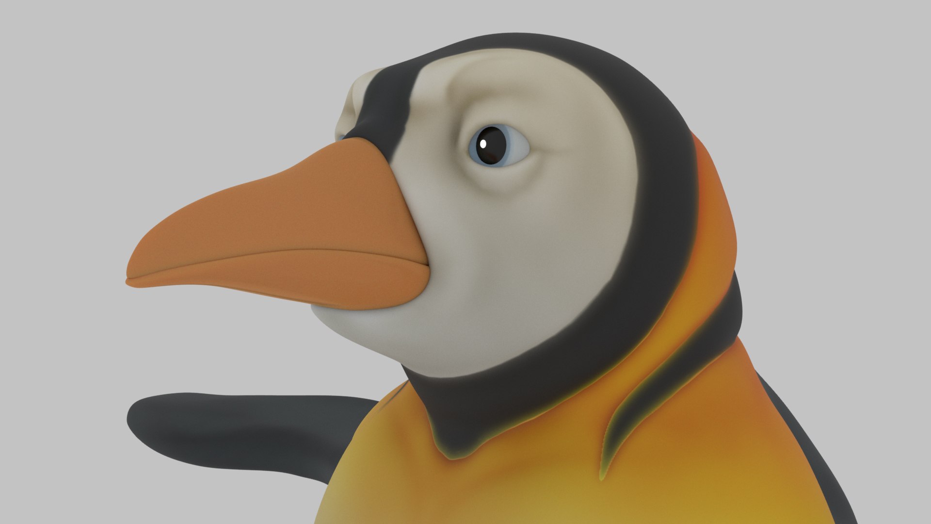 Free Cartoon Penguin Rigged With Human IK In Maya 3D Model - TurboSquid ...