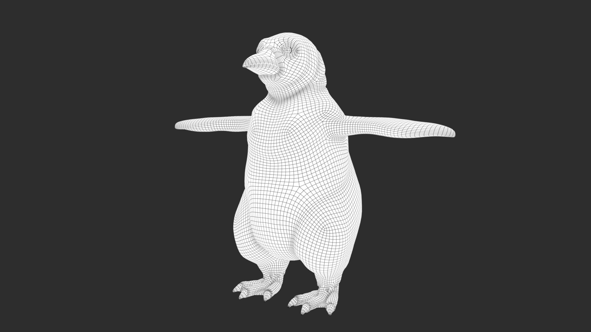 Free Cartoon Penguin Rigged With Human IK In Maya 3D Model - TurboSquid ...