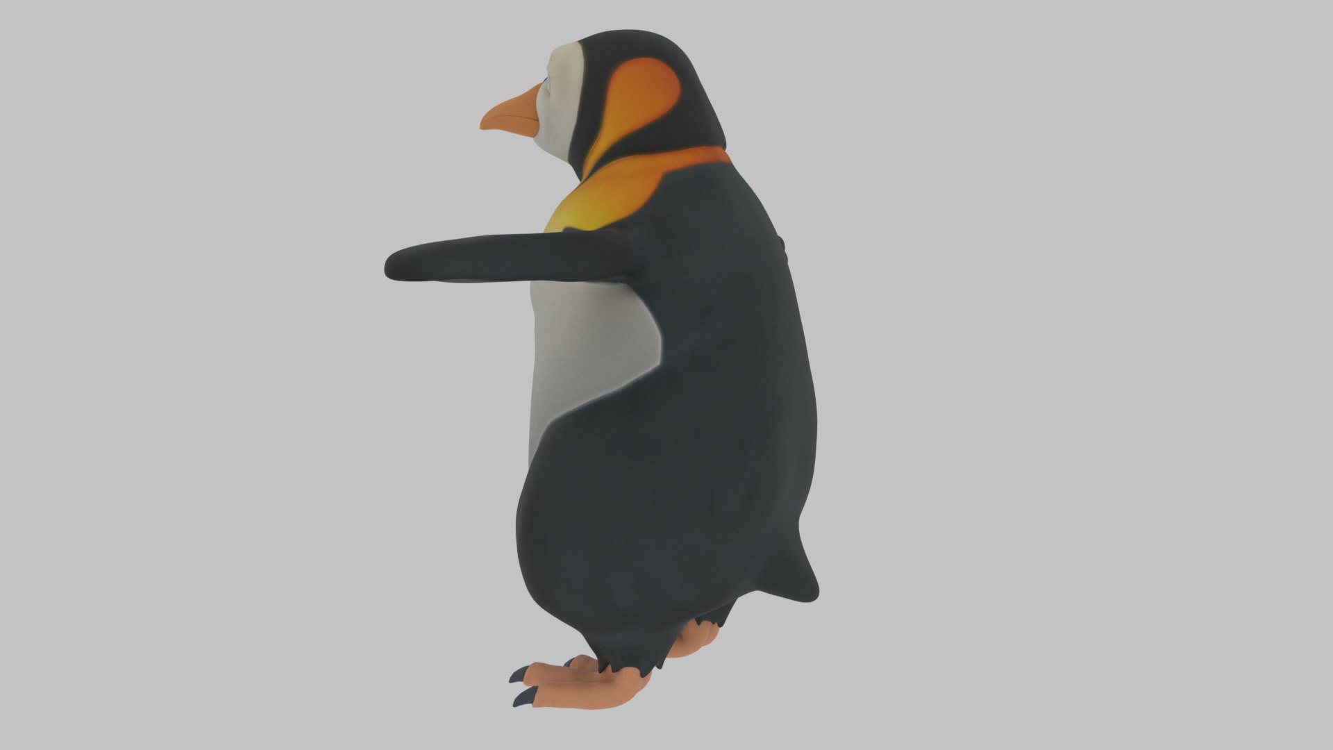 Free Cartoon Penguin Rigged With Human IK In Maya 3D Model - TurboSquid ...