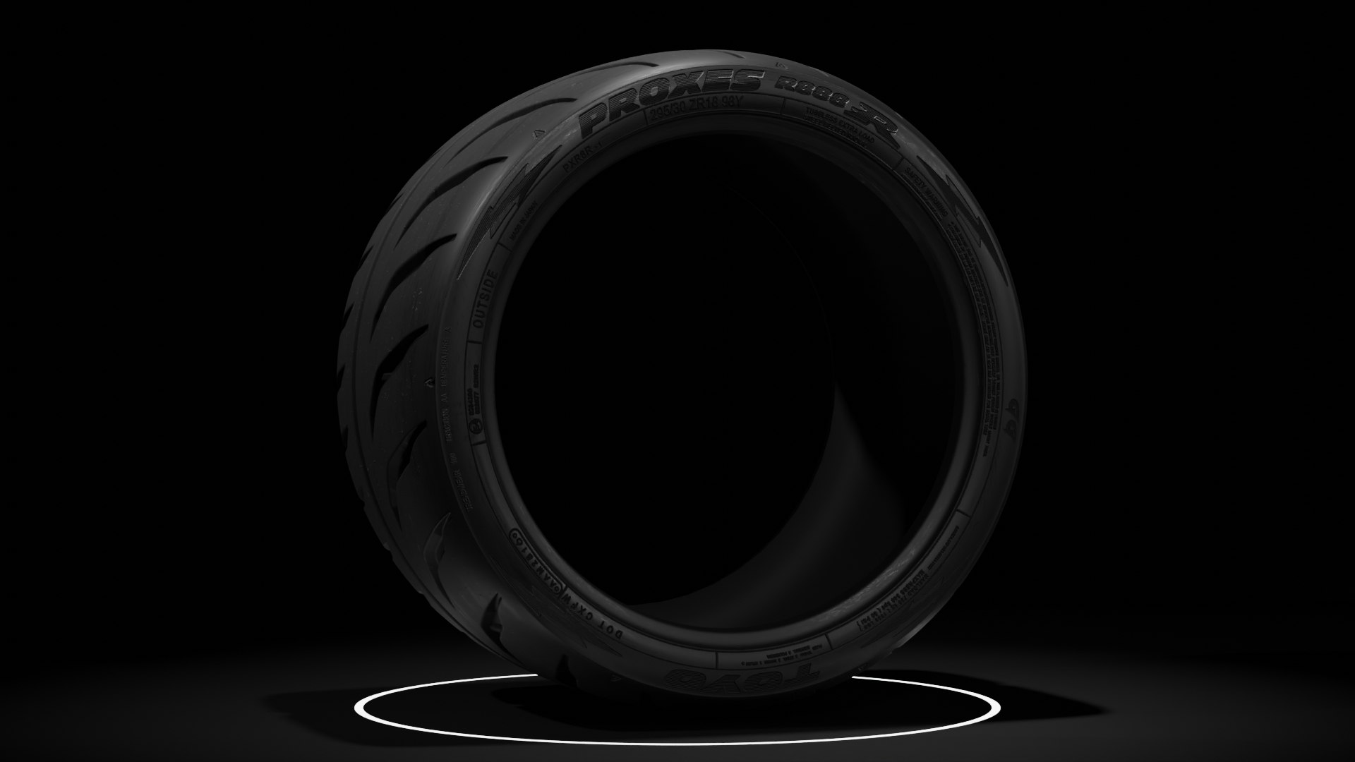 Toyo R888r 3D Model - TurboSquid 2226217