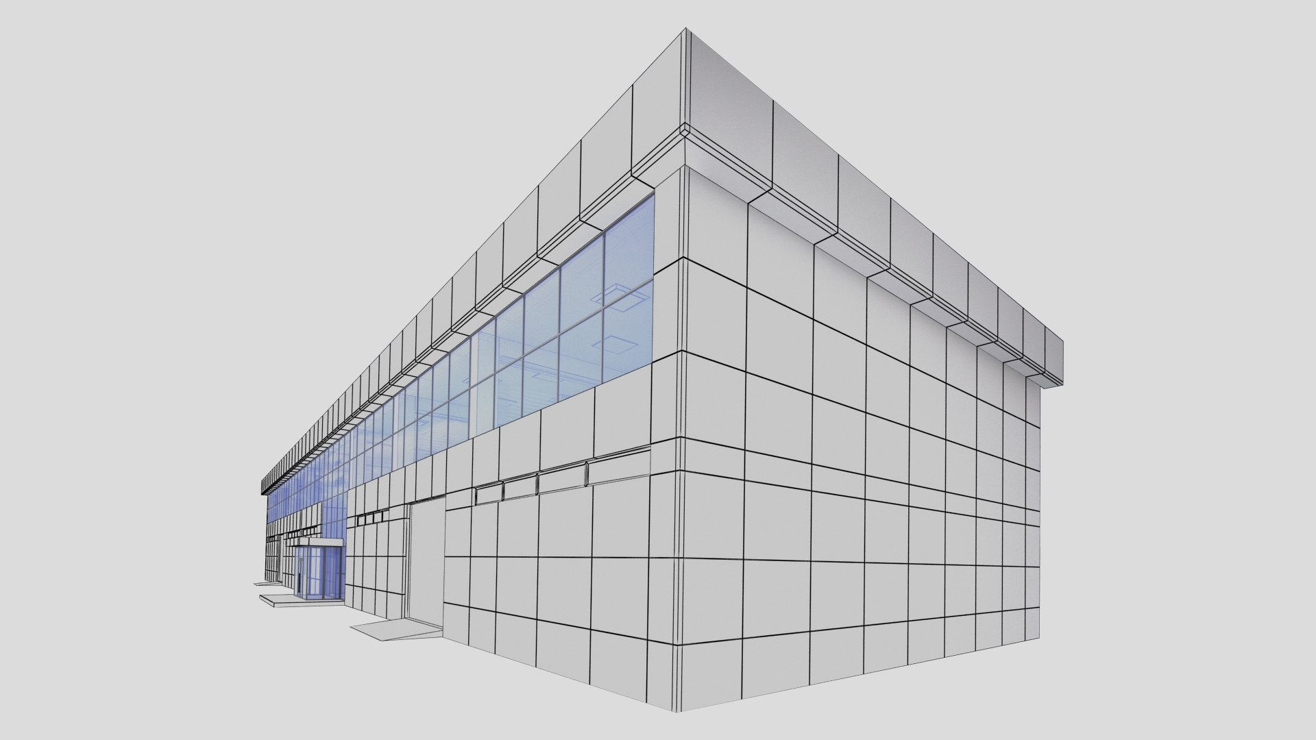 3D Factory Office Building - TurboSquid 1417291