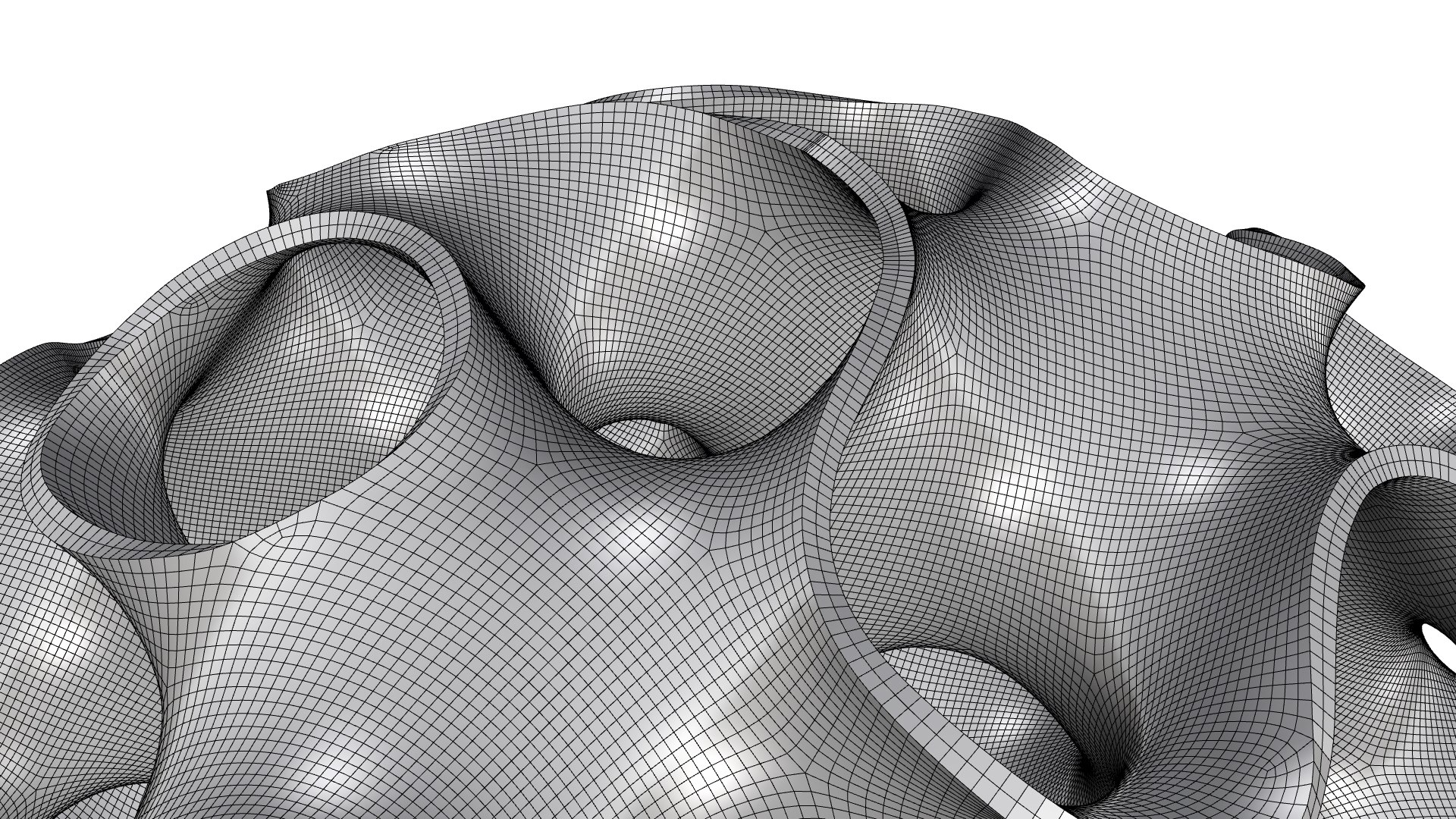 3D Model Gyroid Brain Structure - TurboSquid 2339597