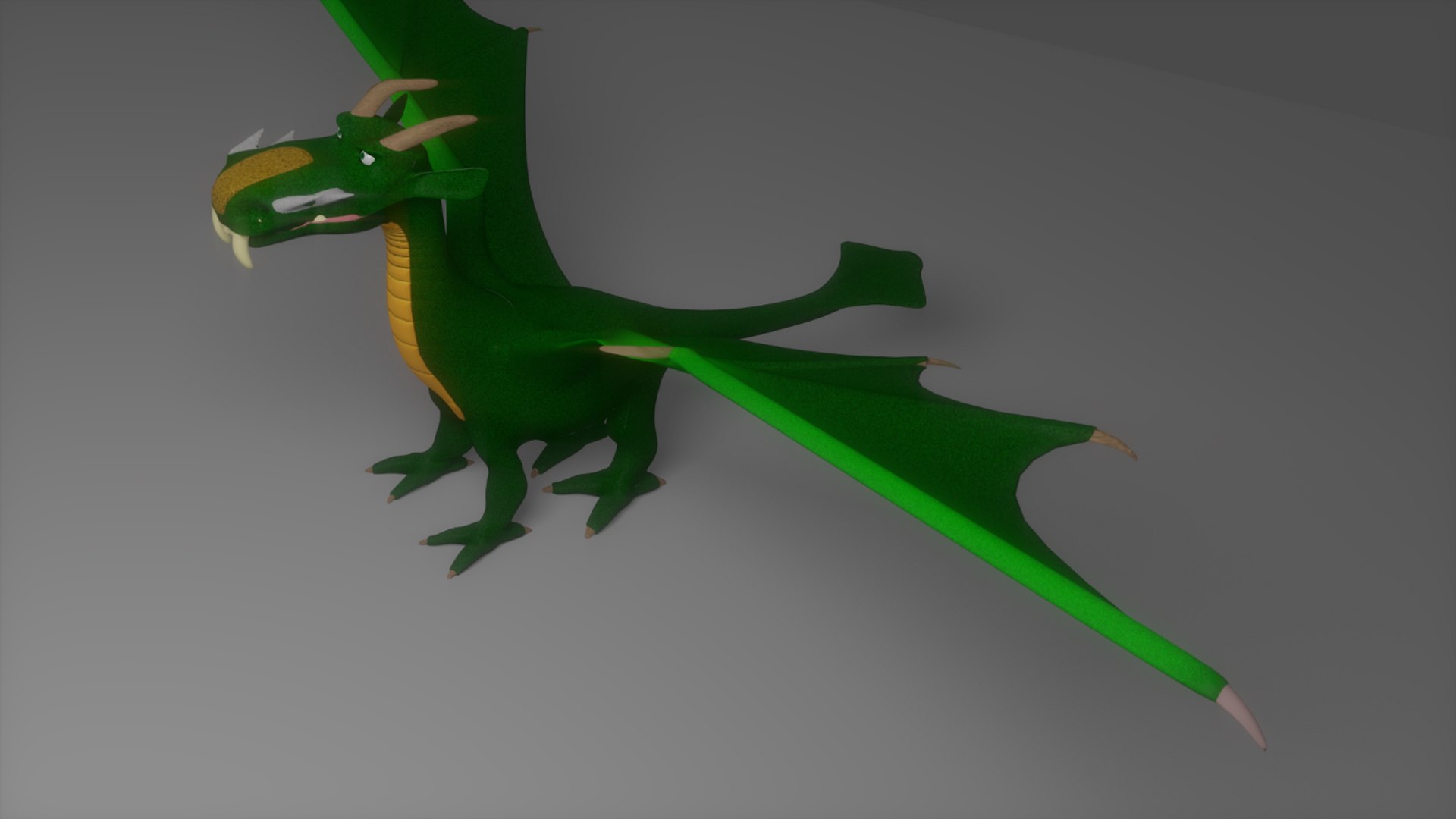 Blender Dragon Claws Wings