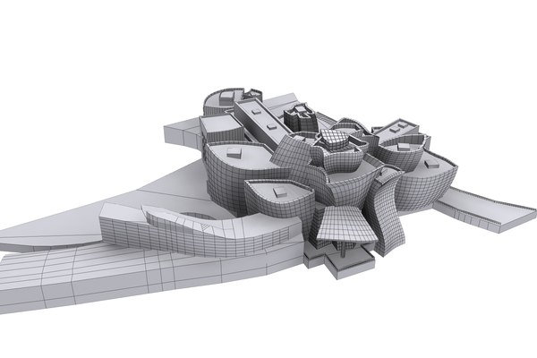 modelo 3d Museo Guggenheim Bilbao - TurboSquid 940389